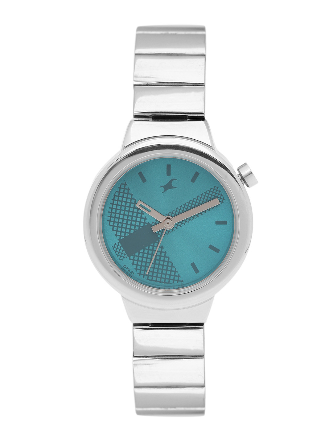 Buy Fastrack Women Blue Printed Dial Watch 6149SM01 - Watches for Women ...