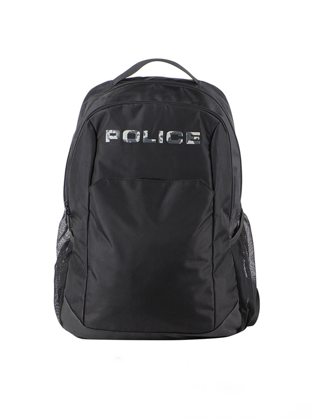 Buy Police Men Norman Brand Logo Print Backpack - Backpacks for Men ...