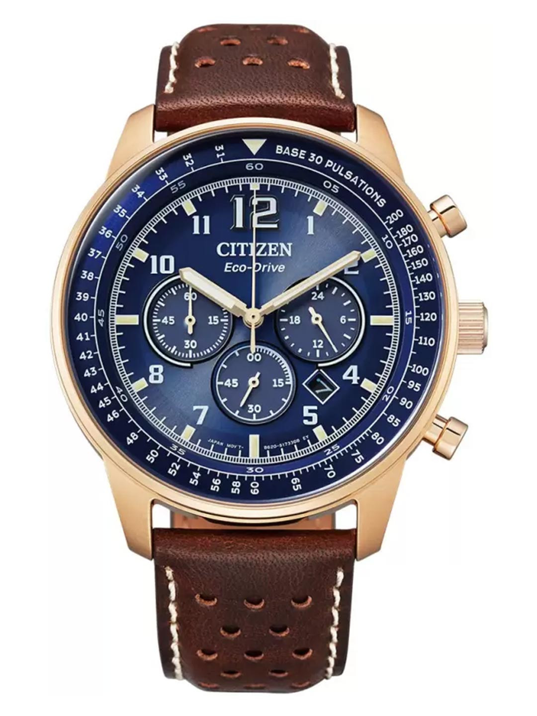 Buy Citizen Men Embellished Dial Textured Straps Analogue Light Powered ...
