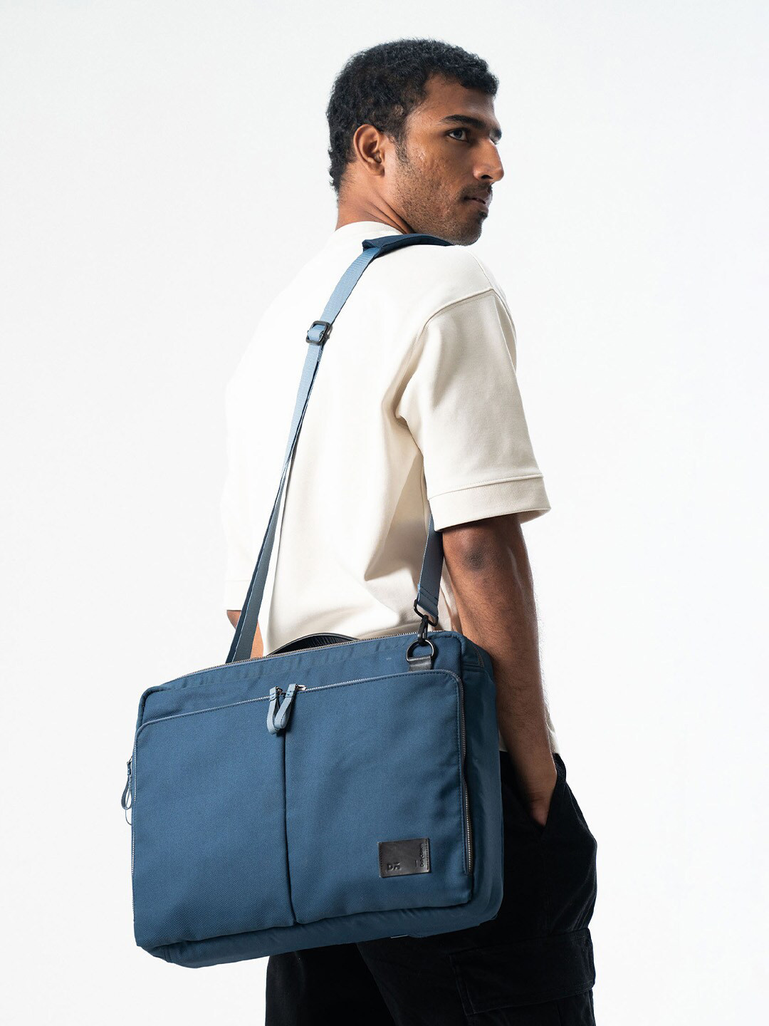 Buy DailyObjects Deep Sea Meridian Convertible Laptop Bag - Backpacks ...