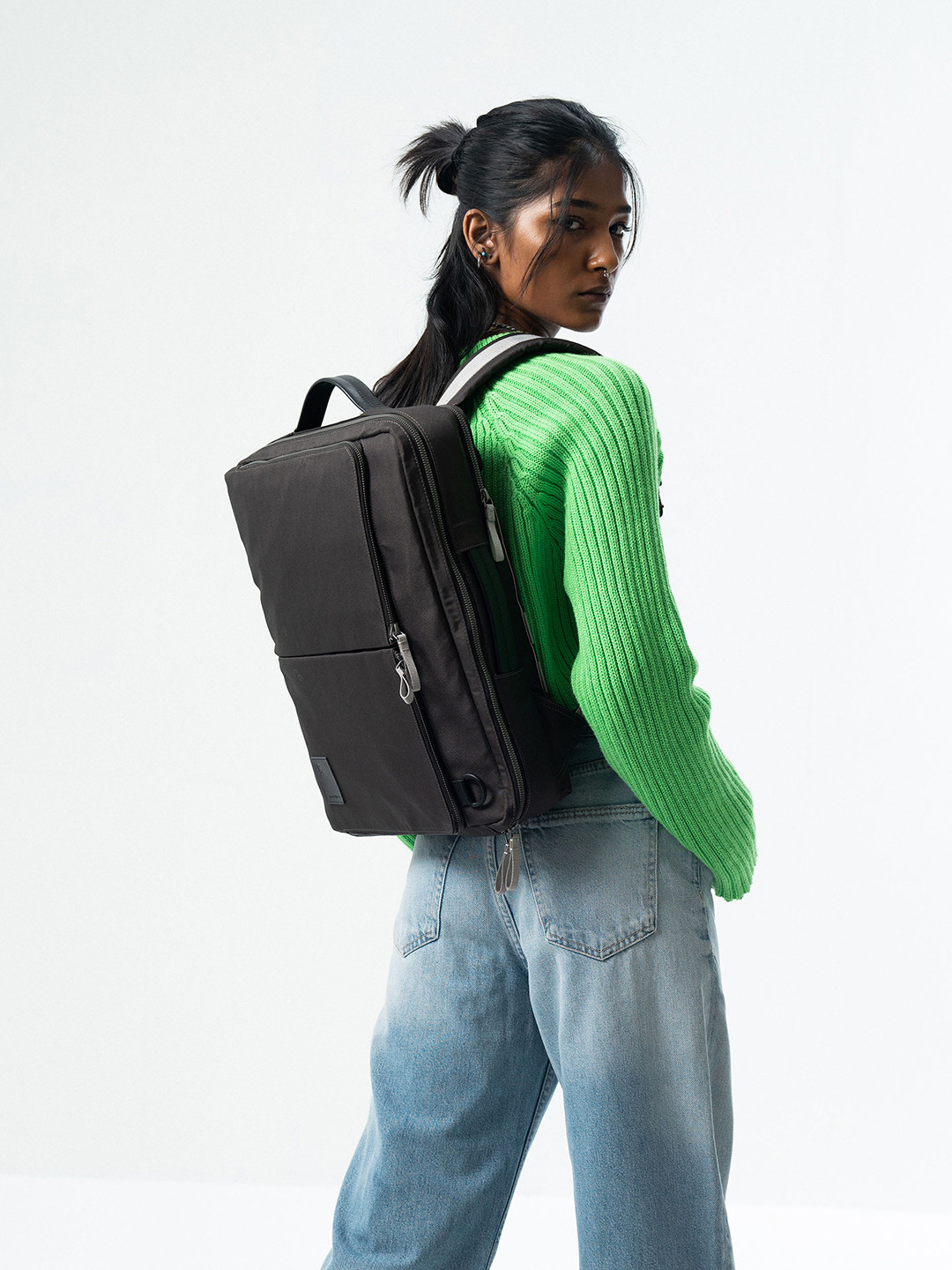 Buy DailyObjects Meridian Convertible Laptop Bag - Backpacks for Unisex ...