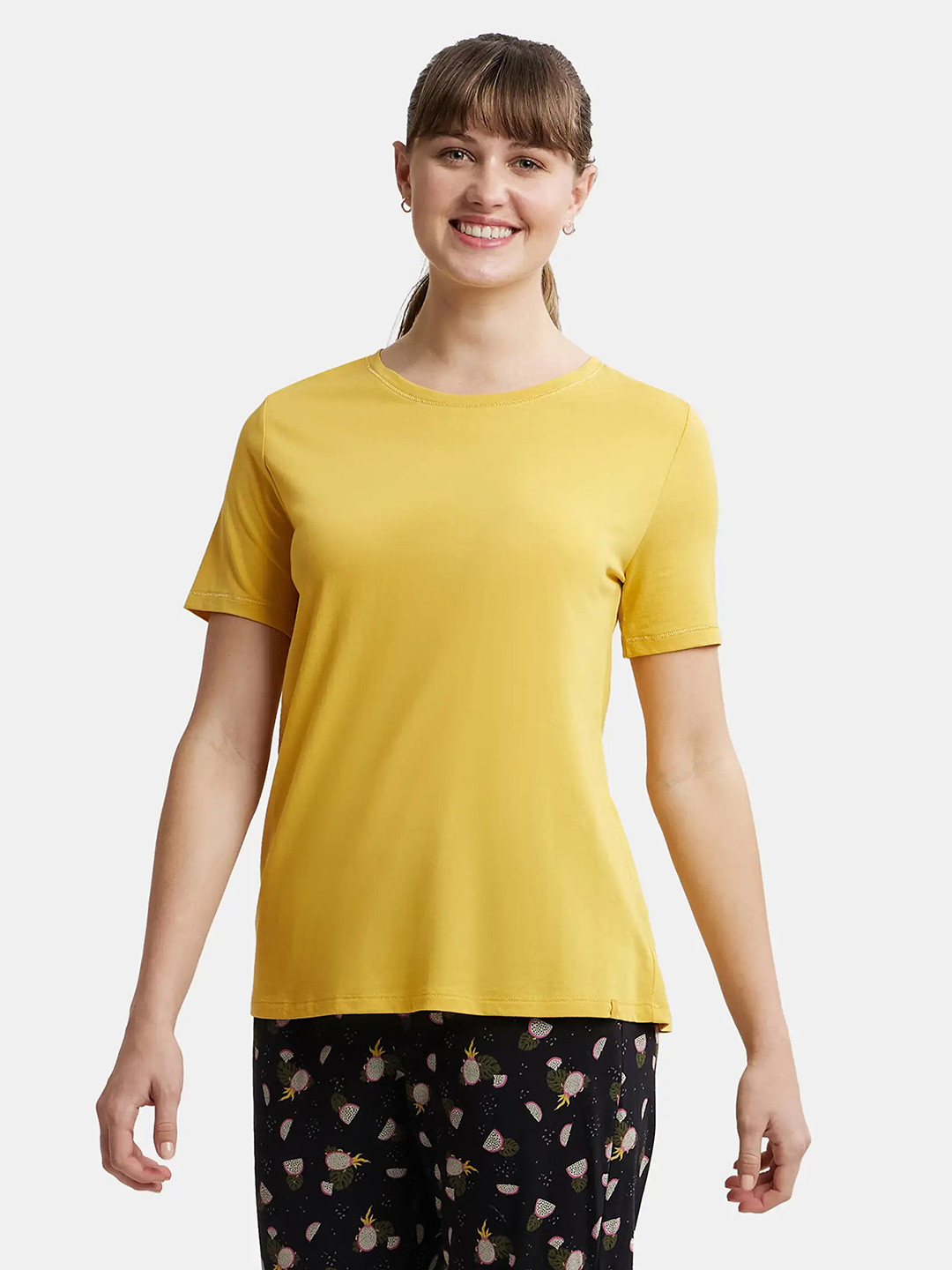 Buy Jockey Micro Modal Cotton Relaxed Fit T Shirt RX71 - Tshirts for ...