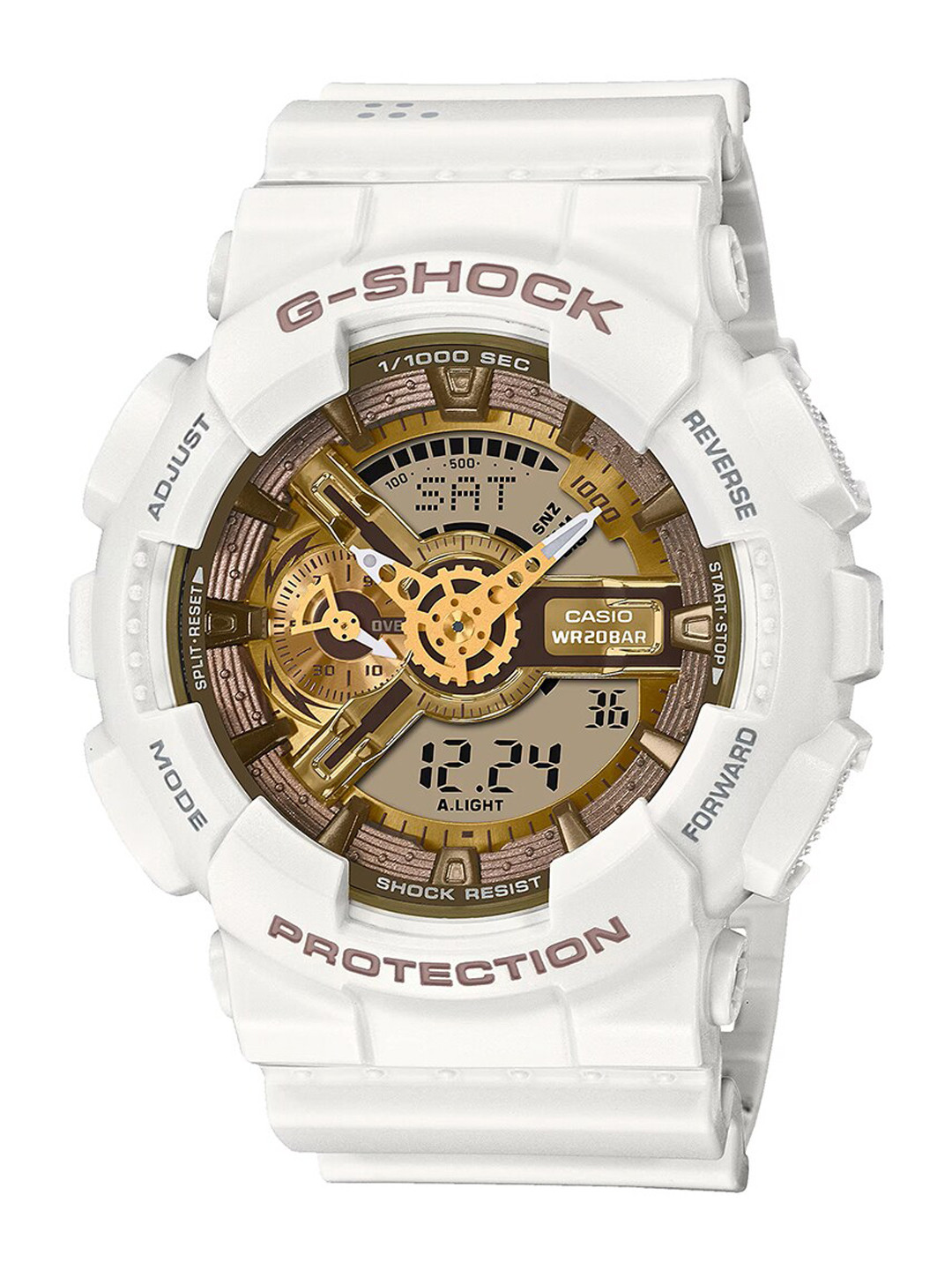 Buy CASIO Men Brown Analogue And Digital Chronograph Watch G1319 ...