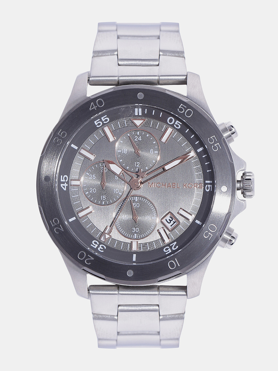 Buy Michael Kors WALSH Men Metallic Analogue Watch MK8569 - Watches for ...