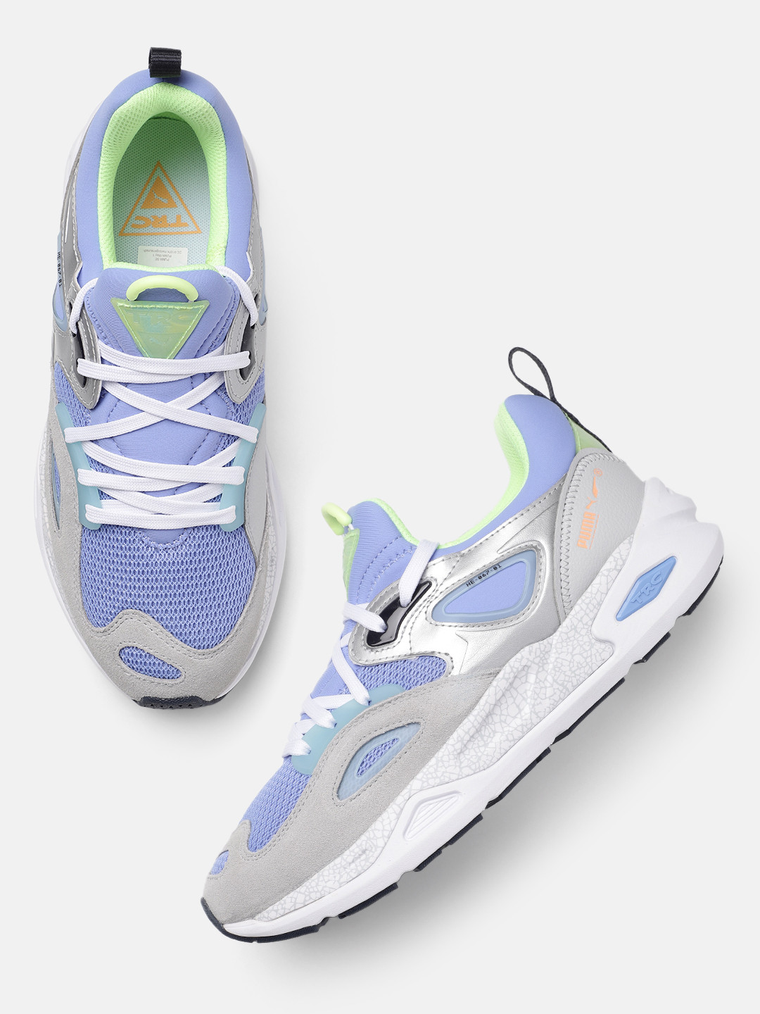 Buy Puma Colourblocked TRC Blaze Easter Goodies Sneakers - Casual Shoes ...