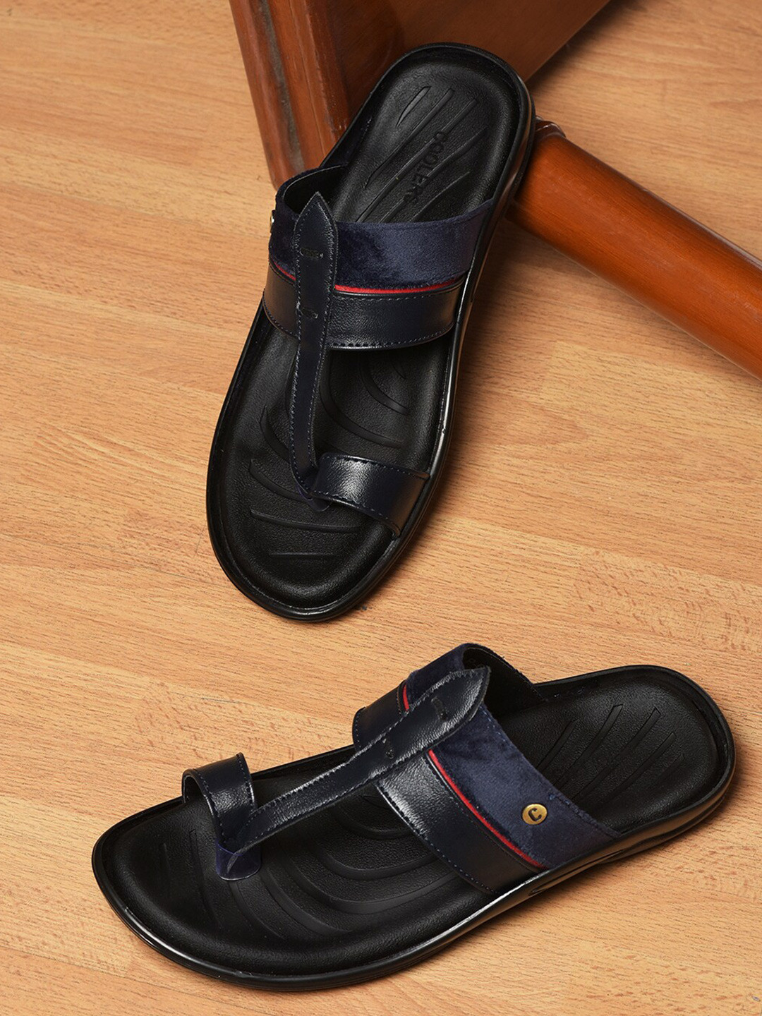 Buy Liberty Men Open One Toe Ethnic Comfort Sandals - Sandals for Men ...