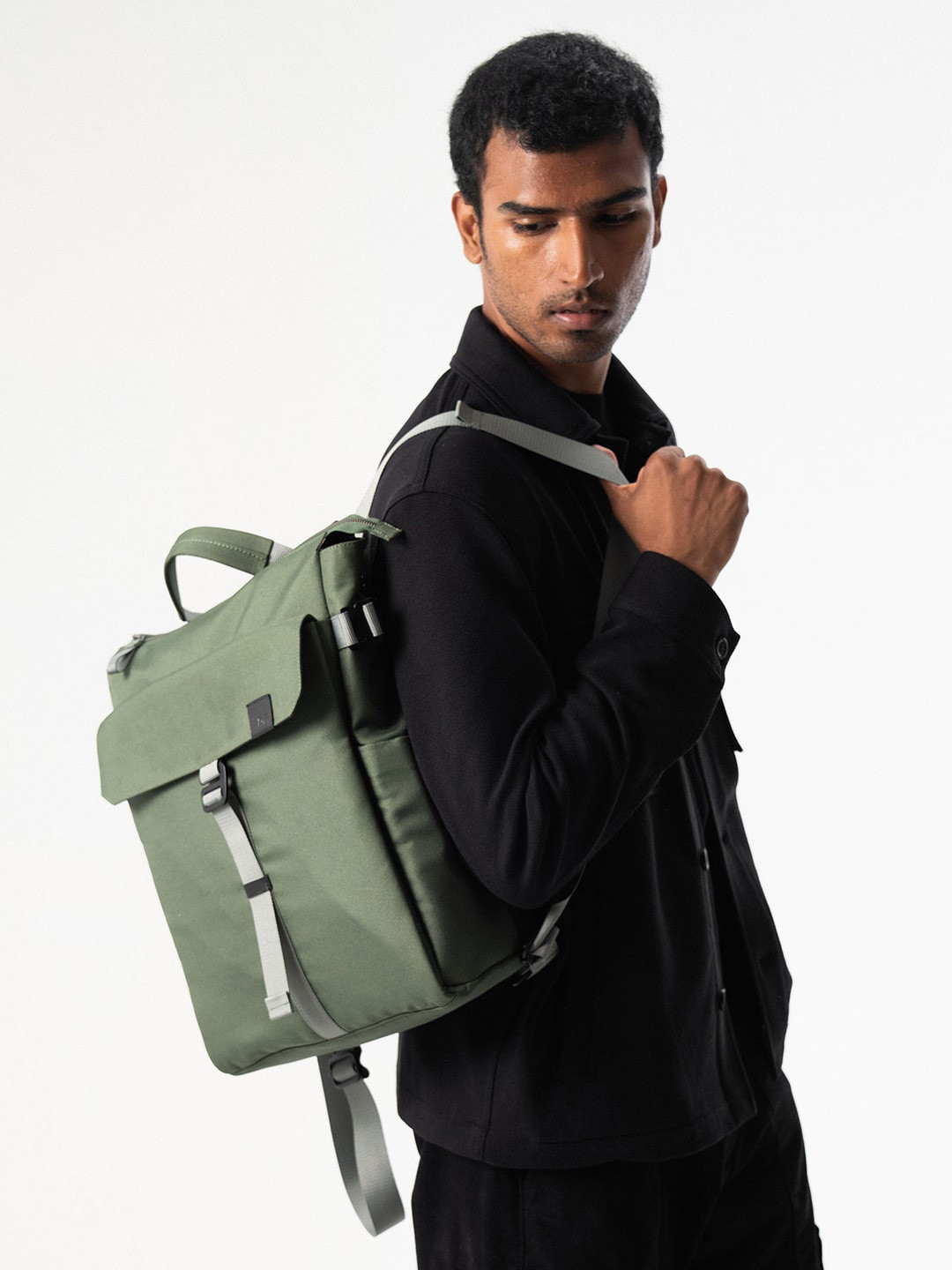 Buy DailyObjects Kelp Pole Convertible Tote Laptop Bag - Backpacks for ...