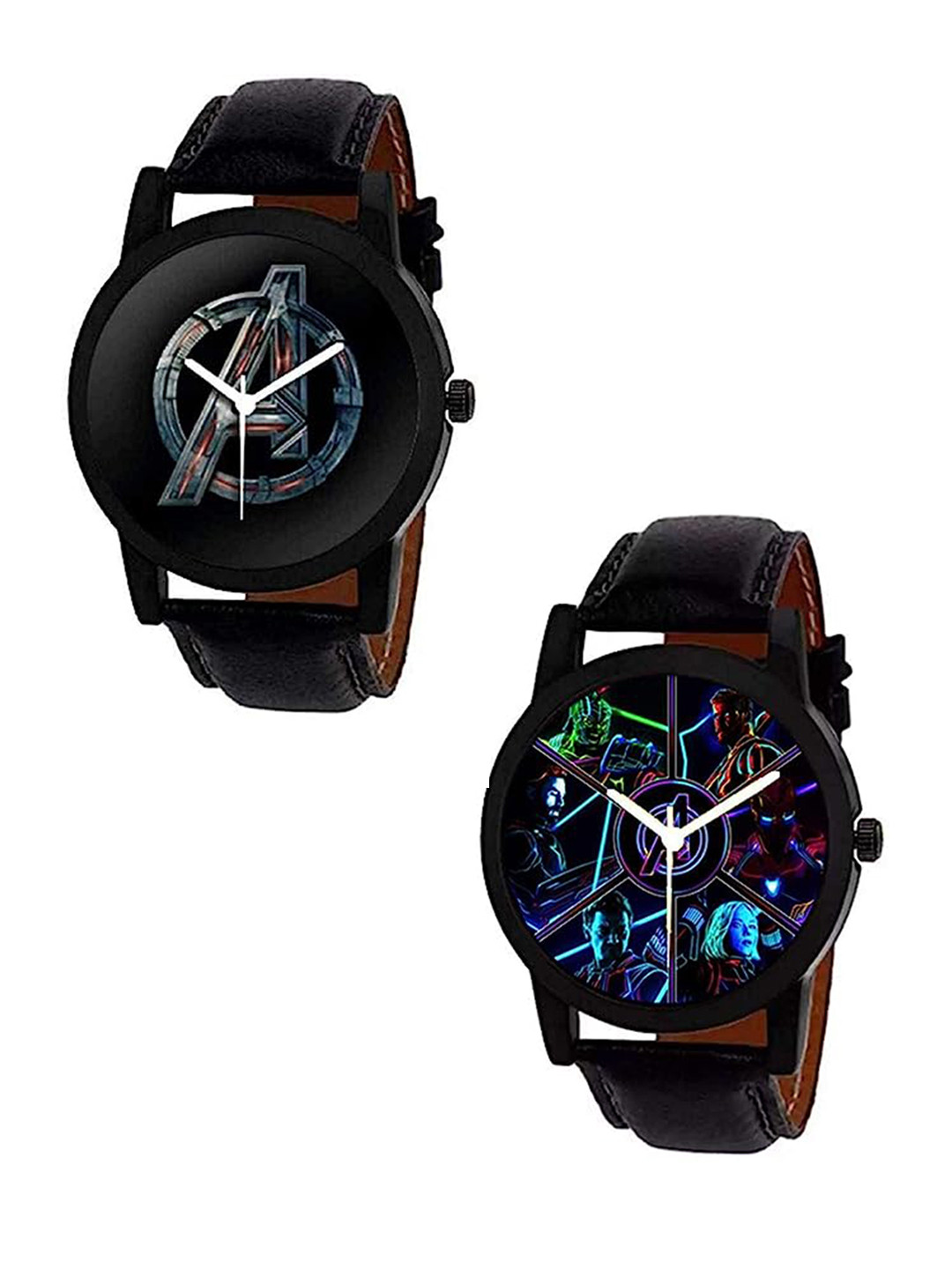 Buy CERO Men Pack Of 2 Stainless Steel Straps Analogue Watch C Com2 ...