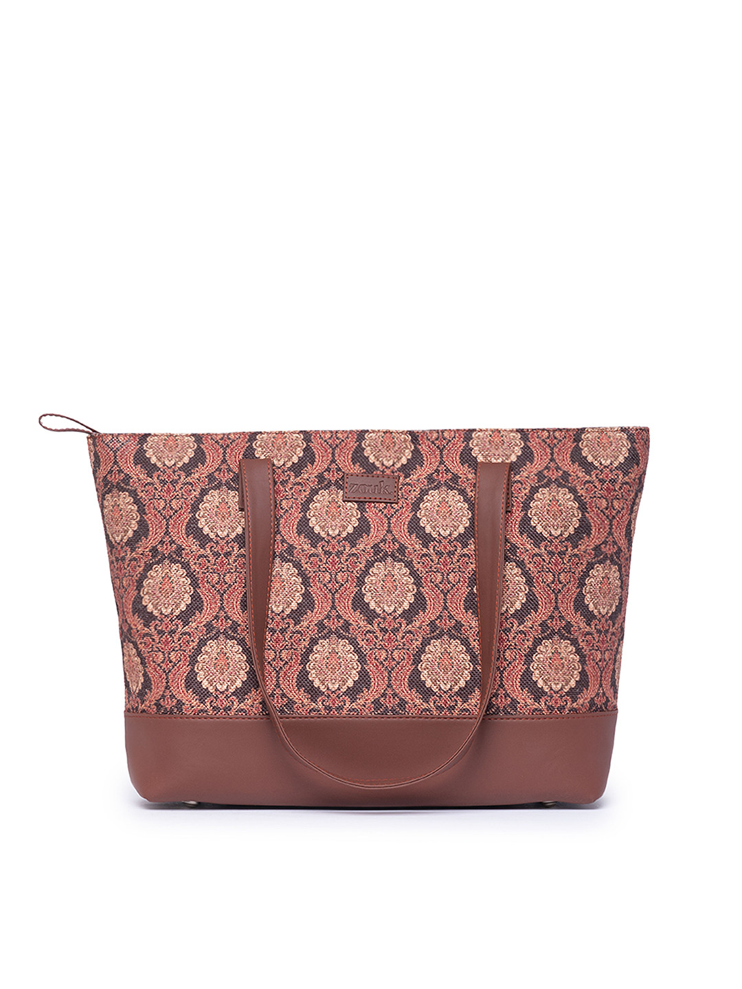 Buy ZOUK Ethnic Motifs Printed Shopper Tote Bag - Handbags for Women ...