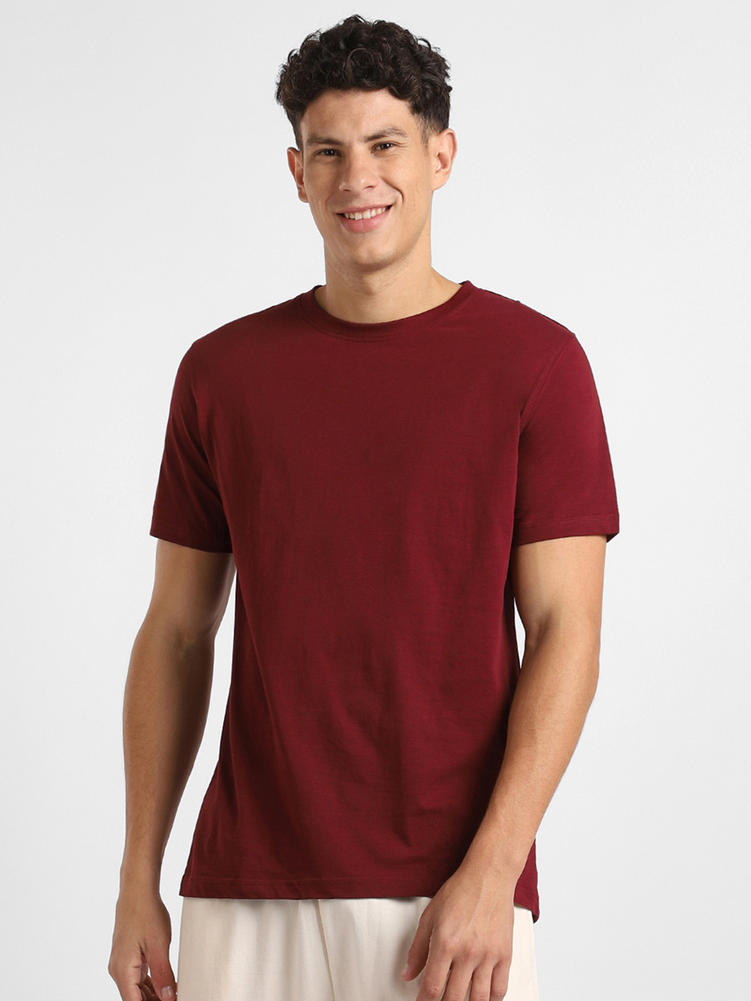 Buy NOBERO Crew Neck Cotton Casual T Shirt - Tshirts for Men 22618596 ...