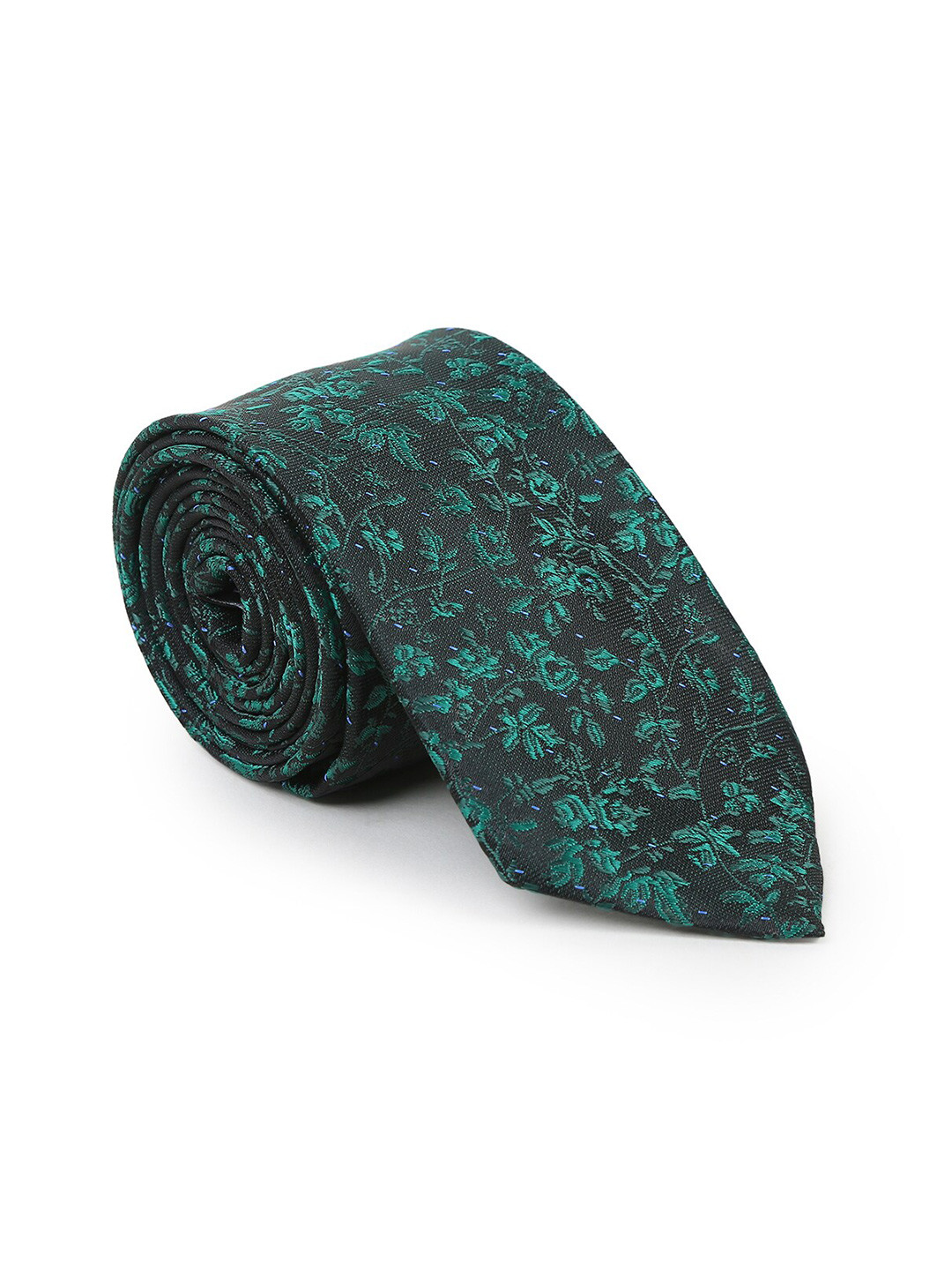 Buy Hashburys Men Woven Design Broad Tie With Matching Pocket Square ...