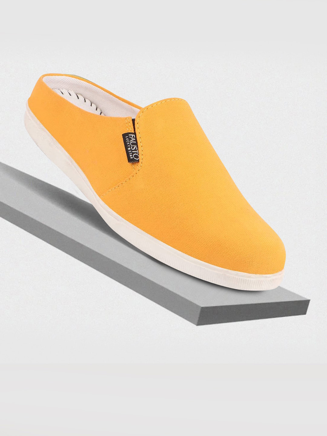 Buy FAUSTO Men Lightweight Canvas Mule Sneakers - Casual Shoes for Men ...