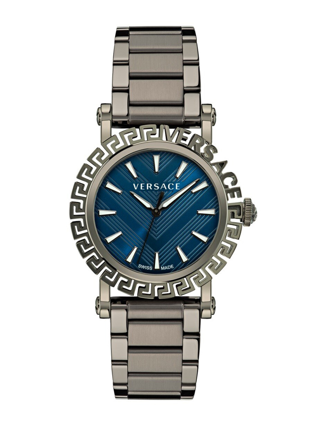 Buy Versace Men Printed Dial & Stainless Steel Straps Analogue Watch ...