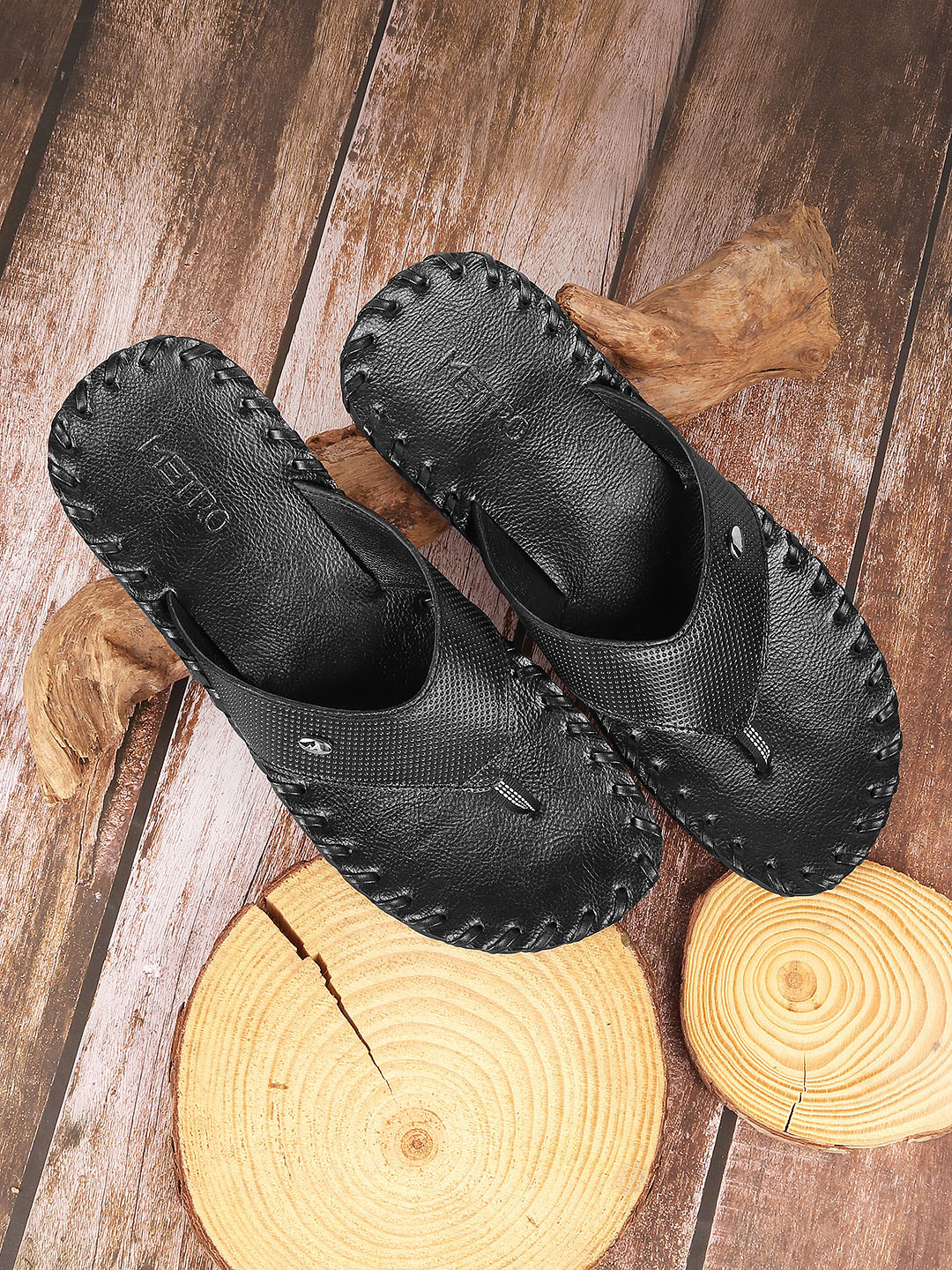 Buy Metro Men Open Toe Leather Comfort Sandals - Sandals for Men ...