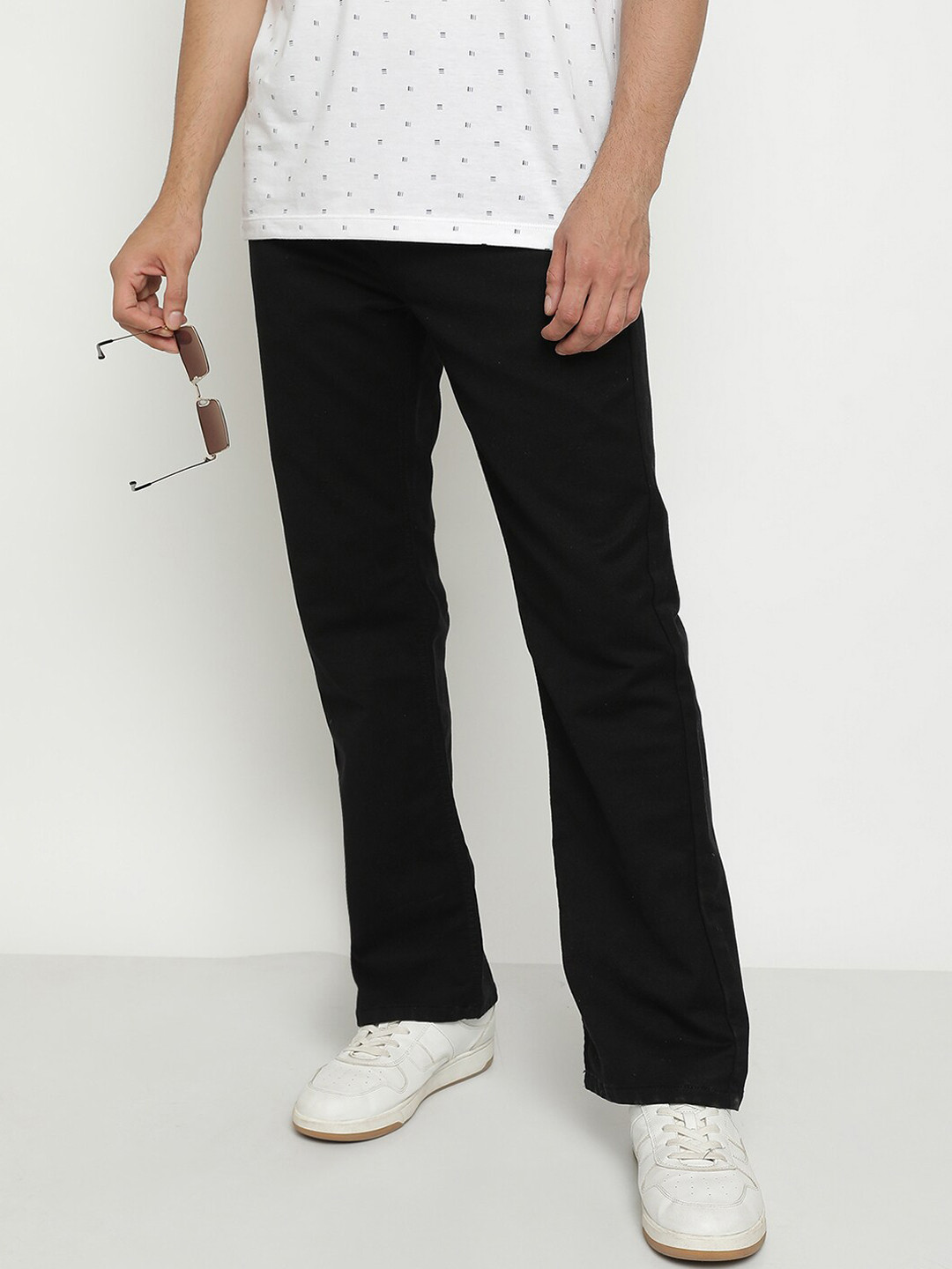 Buy Octave Men Mid Rise Relaxed Fit Stretchable Cotton Jeans - Jeans ...