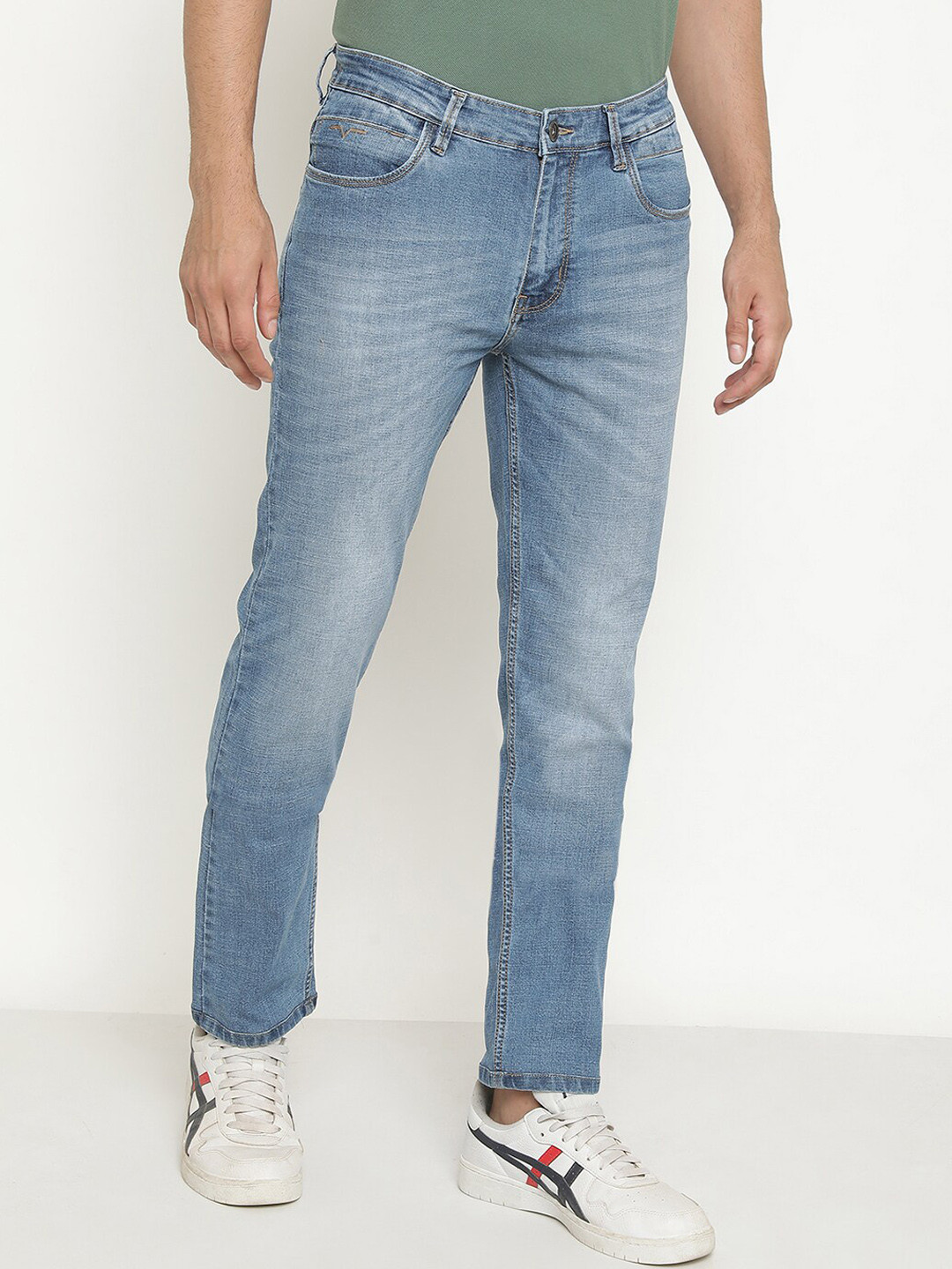 Buy Octave Men Clean Look Light Fade Stretchable Cotton Jeans - Jeans ...