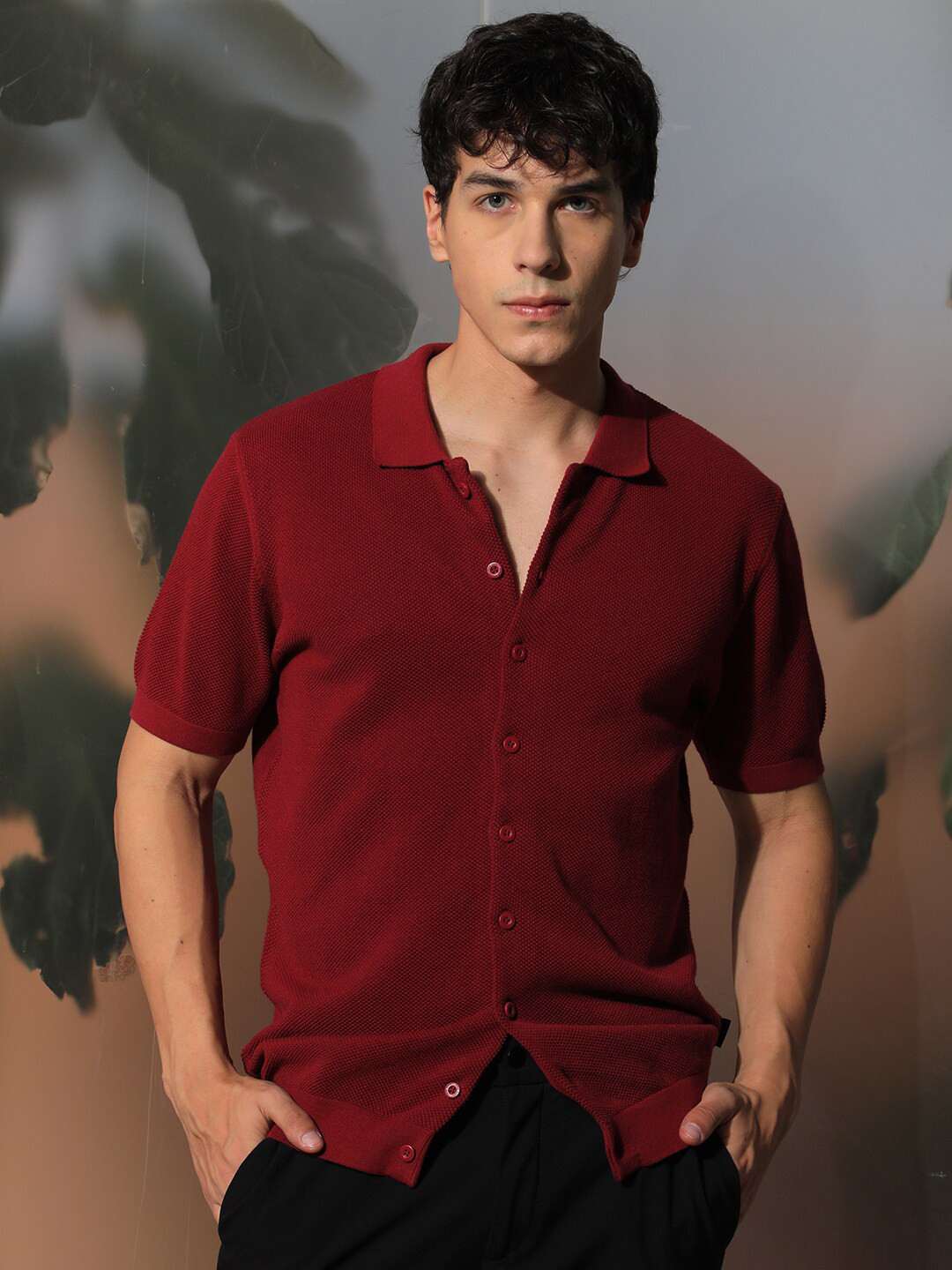 Buy RARE RABBIT Men Alias Slim Fit Cotton Shirt - Shirts for Men ...