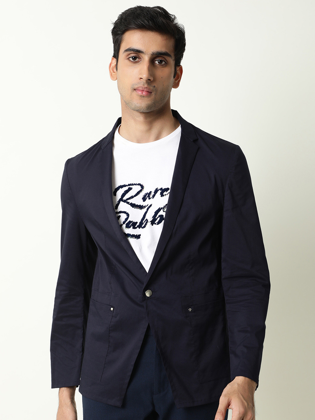 Buy RARE RABBIT Men Glaze Tailored Fit Jacket - Jackets for Men ...