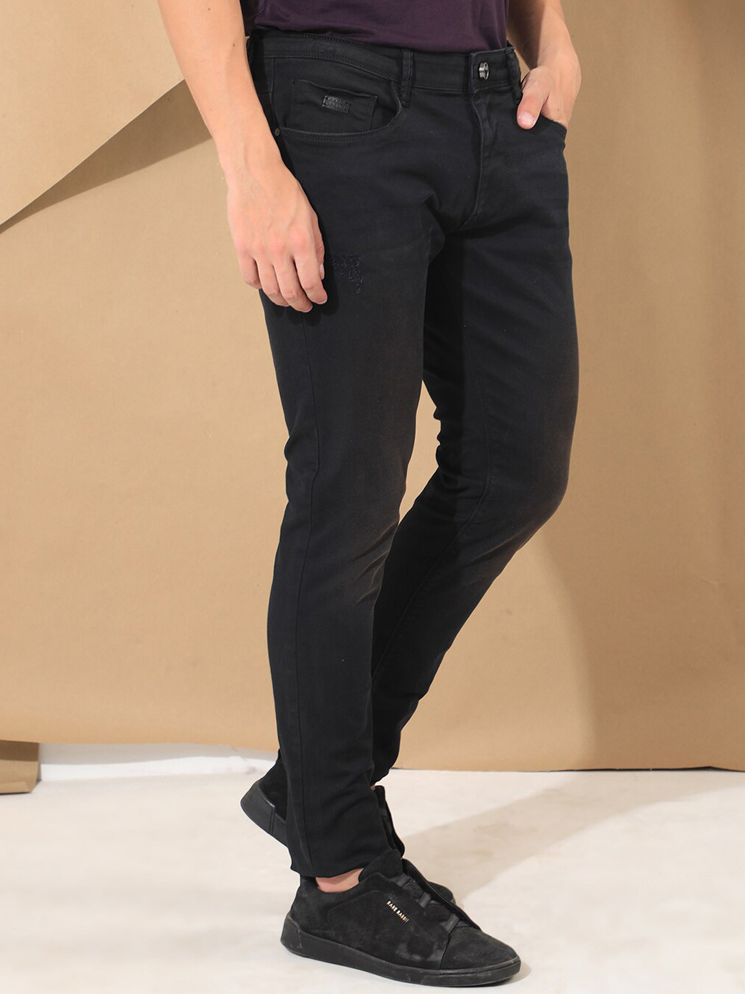 Buy RARE RABBIT Men Mid Rise Slim Fit Cotton Jeans - Jeans for Men ...
