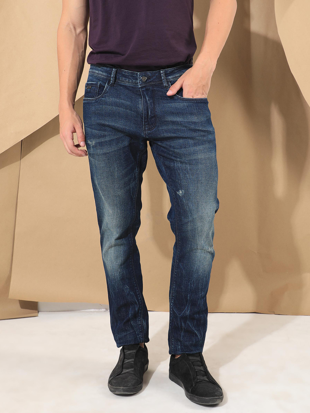 Buy RARE RABBIT Men Deigo Slim Fit Cotton Jeans - Jeans for Men ...