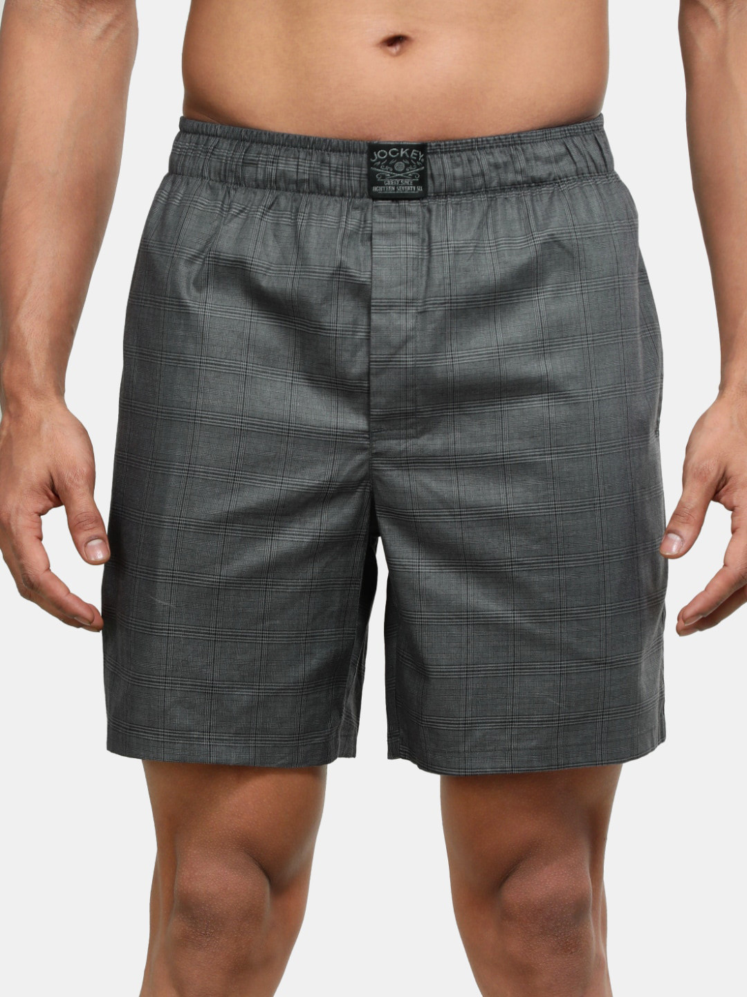 Buy Jockey Men Checkered Boxer Shorts - Boxers for Men 22649040 | Myntra
