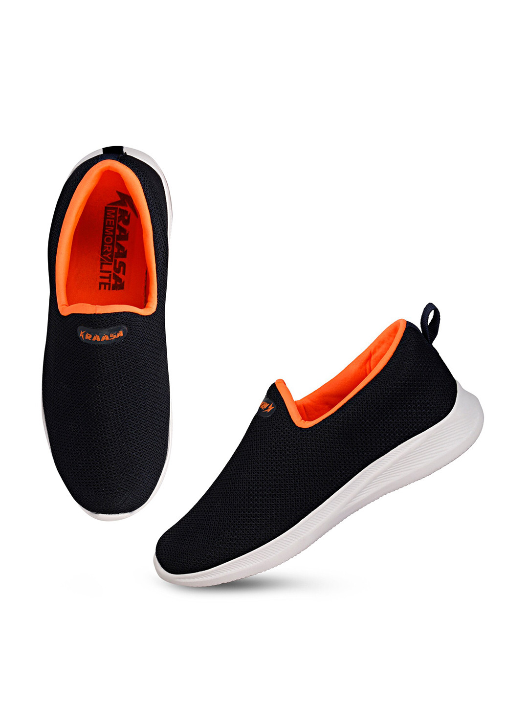 Buy KRAASA Women Mesh Cushioned Footbed Non Marking Walking Shoes ...