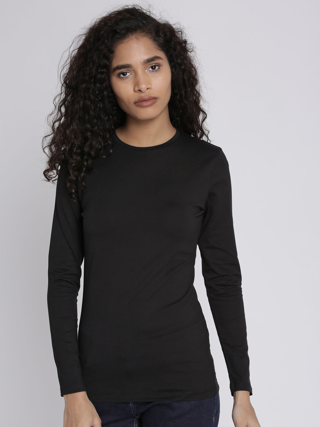 Buy Splash Women Black Solid Top - Tops for Women 2266455 | Myntra