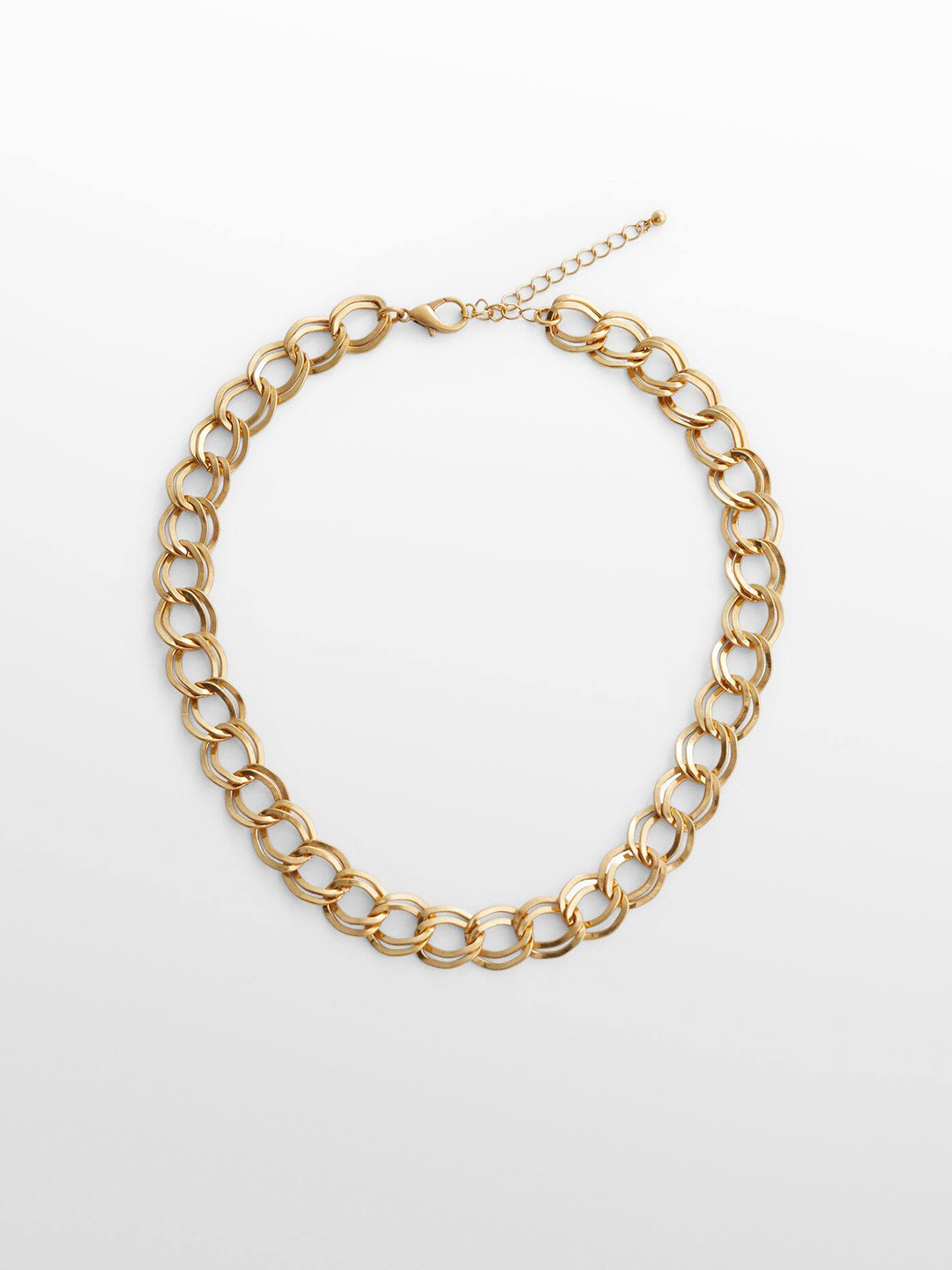 Buy MANGO Thick Linked Chain Necklace - Necklace And Chains for Women ...