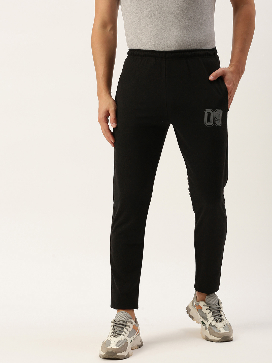 Buy Sports52 Wear Men Mid Rise Slim Fit Training Or Gym Track Pants ...