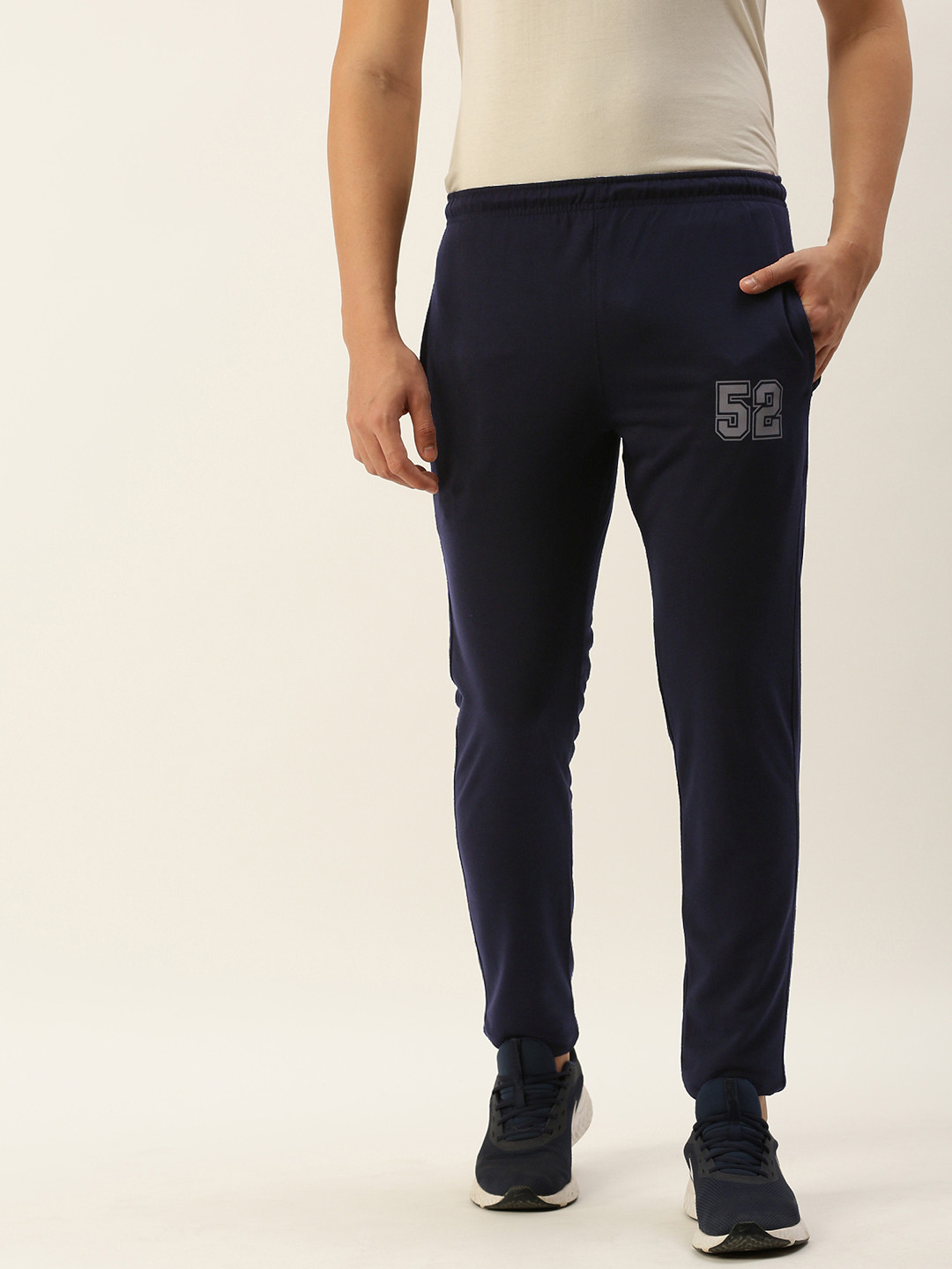 Buy Sports52 Wear Men Mid Rise Cotton Slim Fit Training Or Gym Track ...