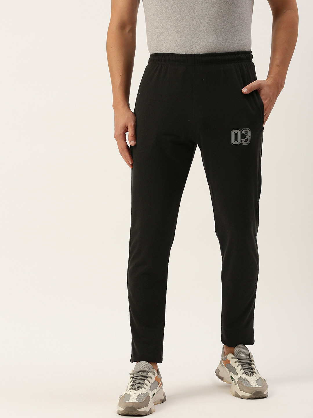 Buy Sports52 Wear Men Mid Rise Slim Fit Training Or Gym Track Pants ...