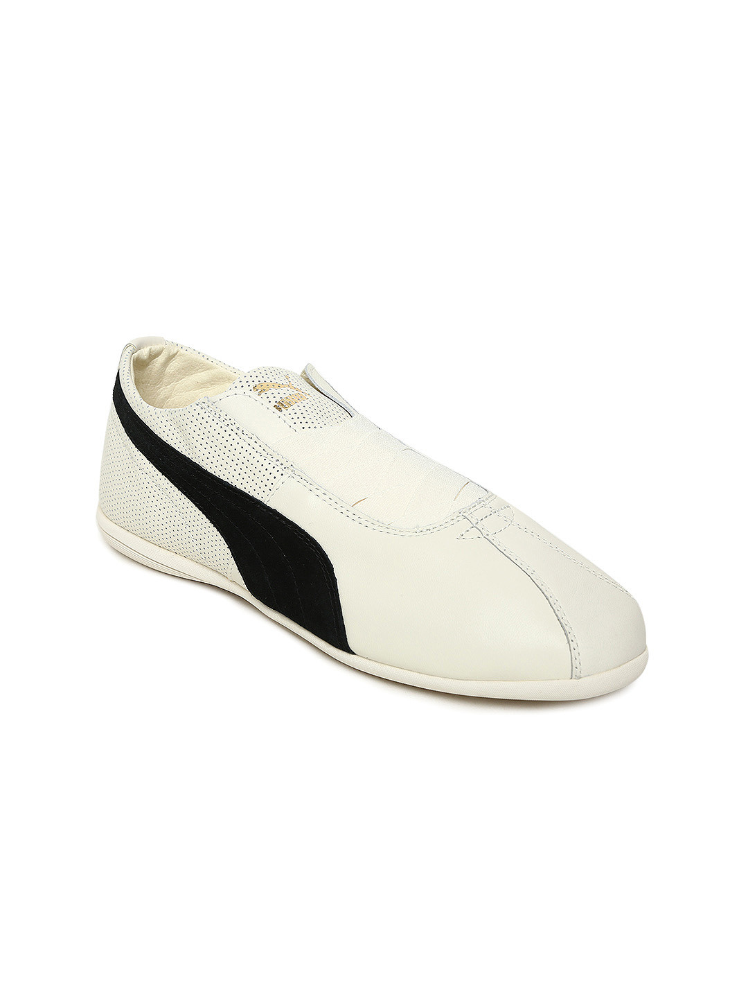 Buy Puma Women Off White Eskiva Perforated Slip On Sneakers - Casual ...
