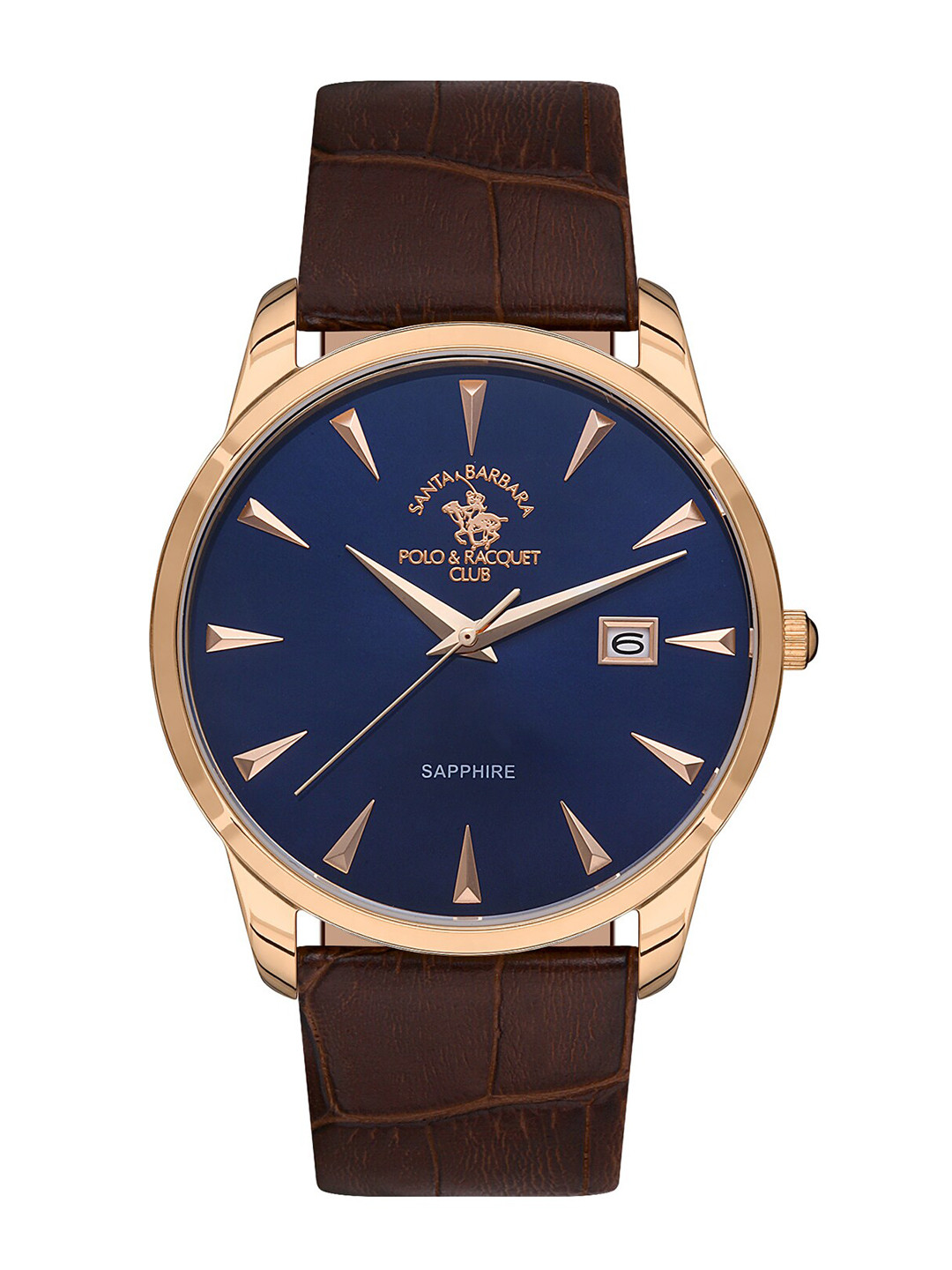 Buy SANTA BARBARA POLO & RACQUET CLUB Men Leather Textured Straps ...