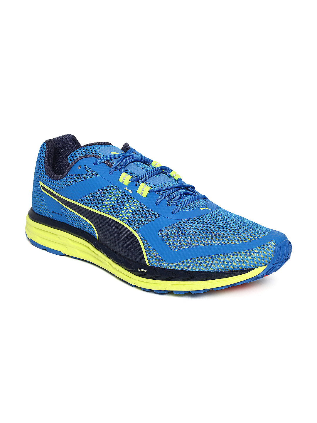 Buy Puma Men Blue Speed 500 Ignite Running Shoes - Sports Shoes for Men ...