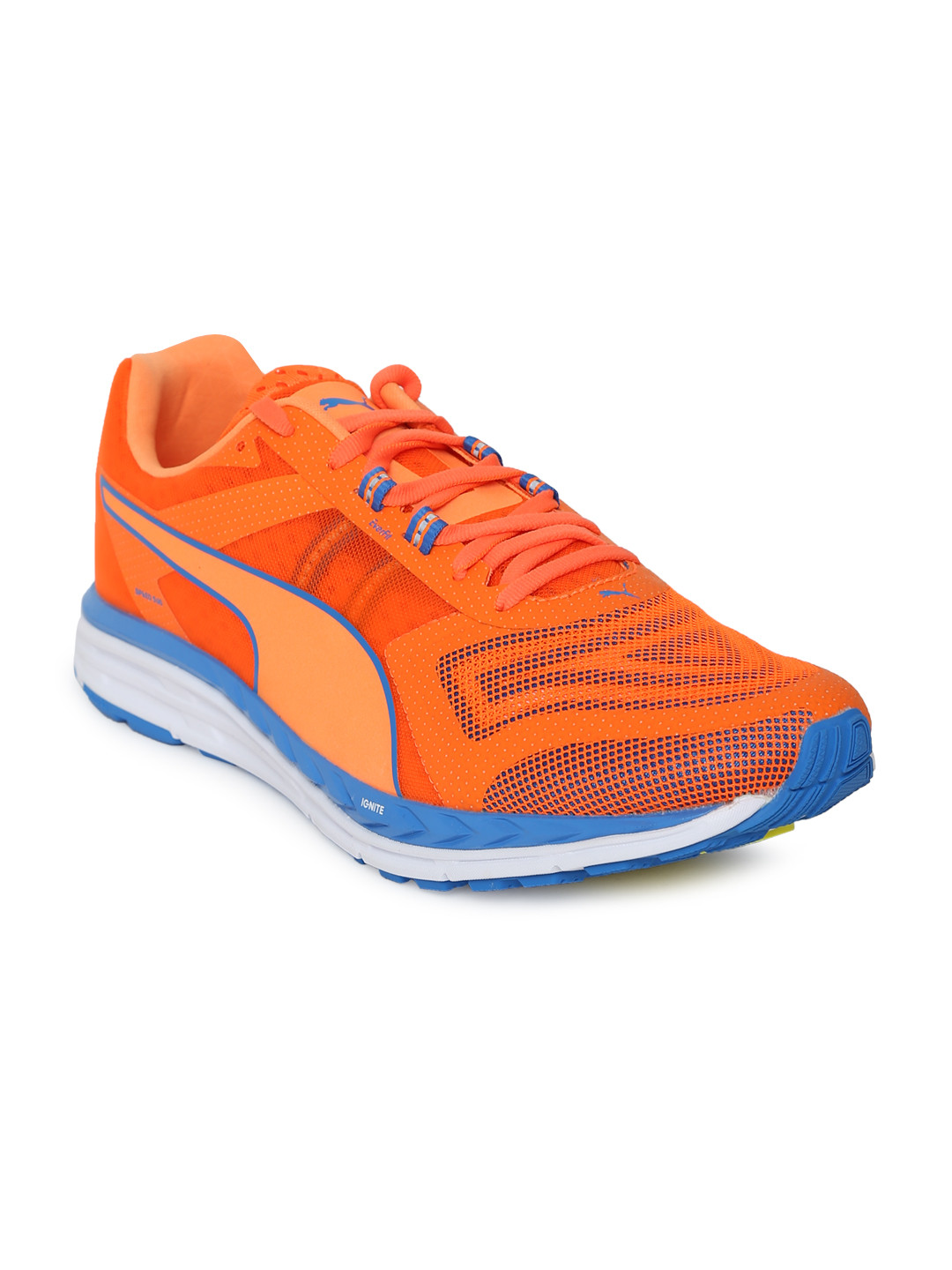 Buy Puma Men Orange Speed 500 IGNITE PWRCOOL Running Shoes - Sports ...