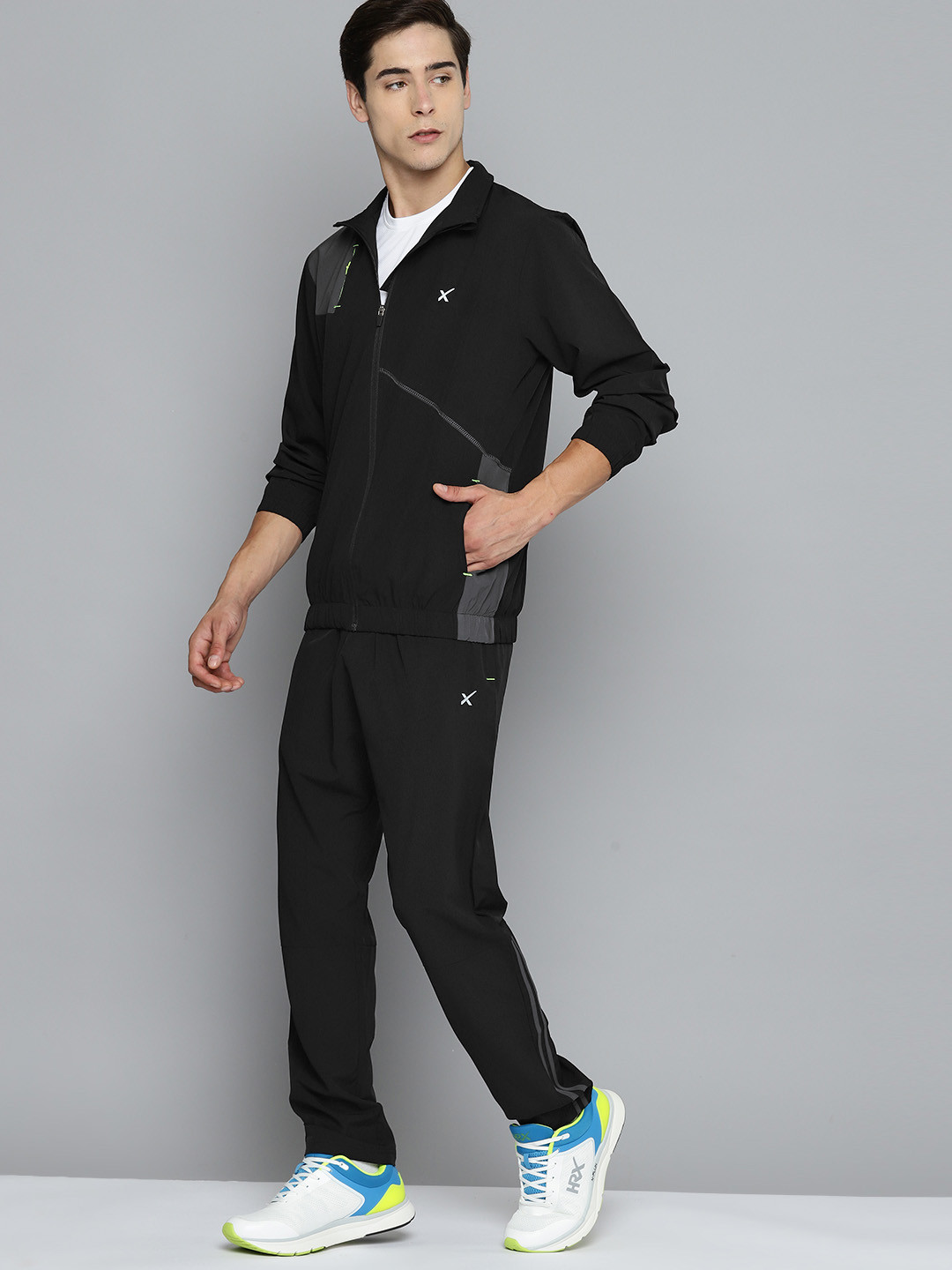 Buy HRX By Hrithik Roshan Men Running Tracksuit - Tracksuits for Men ...