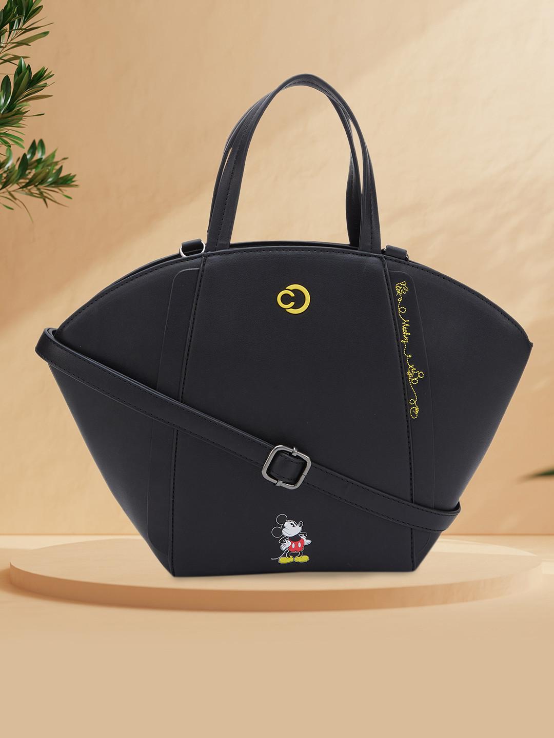 Buy Caprese Disney Inspired Mickey Mouse Printed Handheld Bag ...