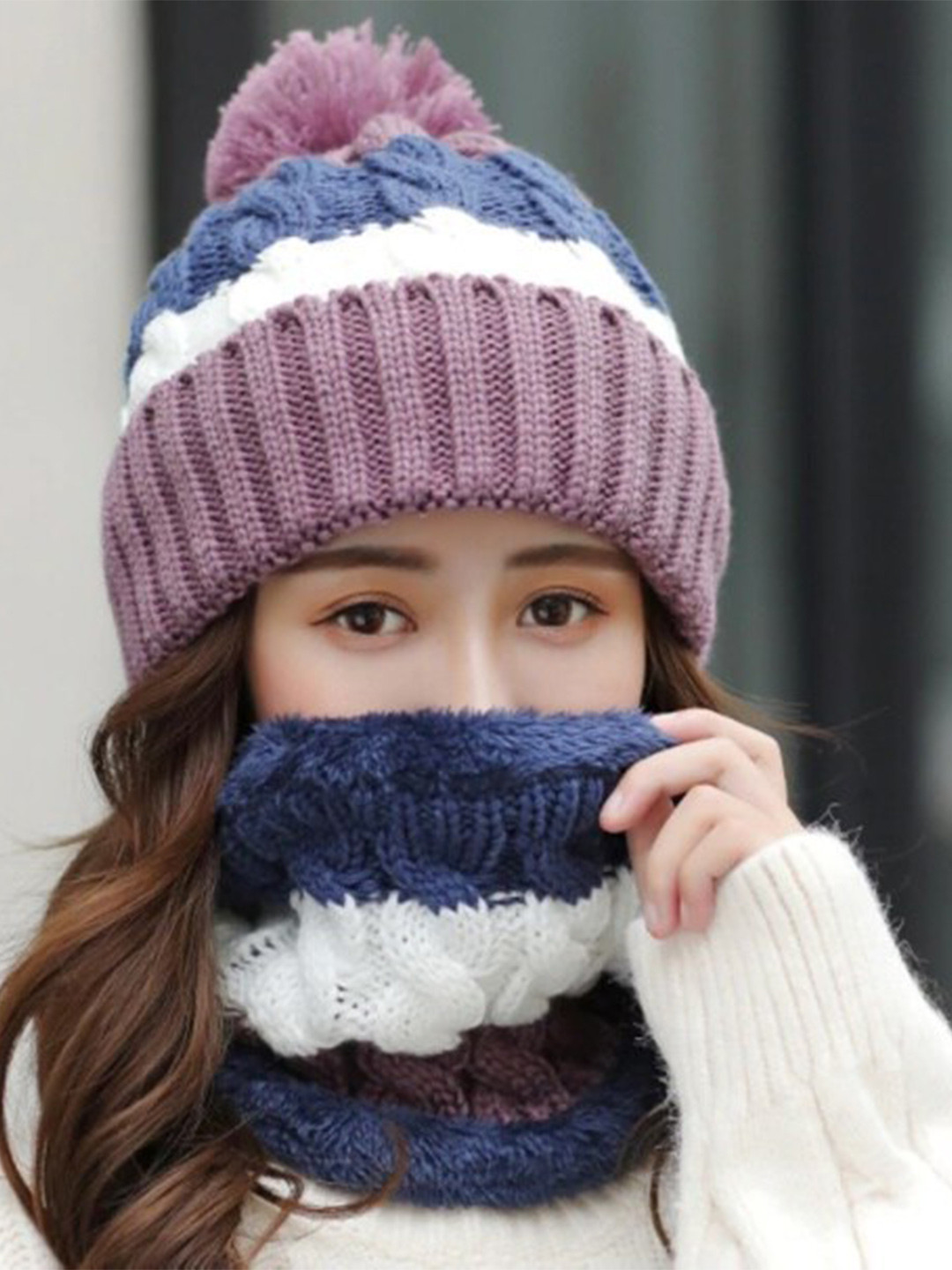 Buy Alexvyan Women Woollen Snow Proof Beanie - Caps for Women 22705280 ...