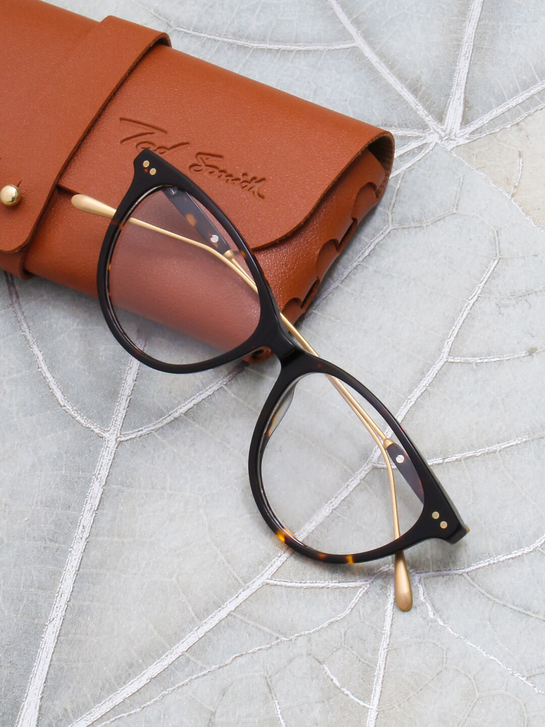 Buy Ted Smith Women Full Rim Cateye Frames KAITHY_DEMI - Frames for ...