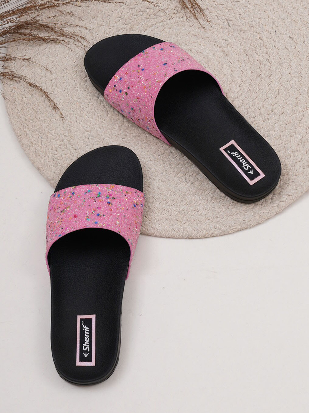 Buy Sherrif Shoes Women Open Toe Slip On Sliders - Flip Flops for Women ...
