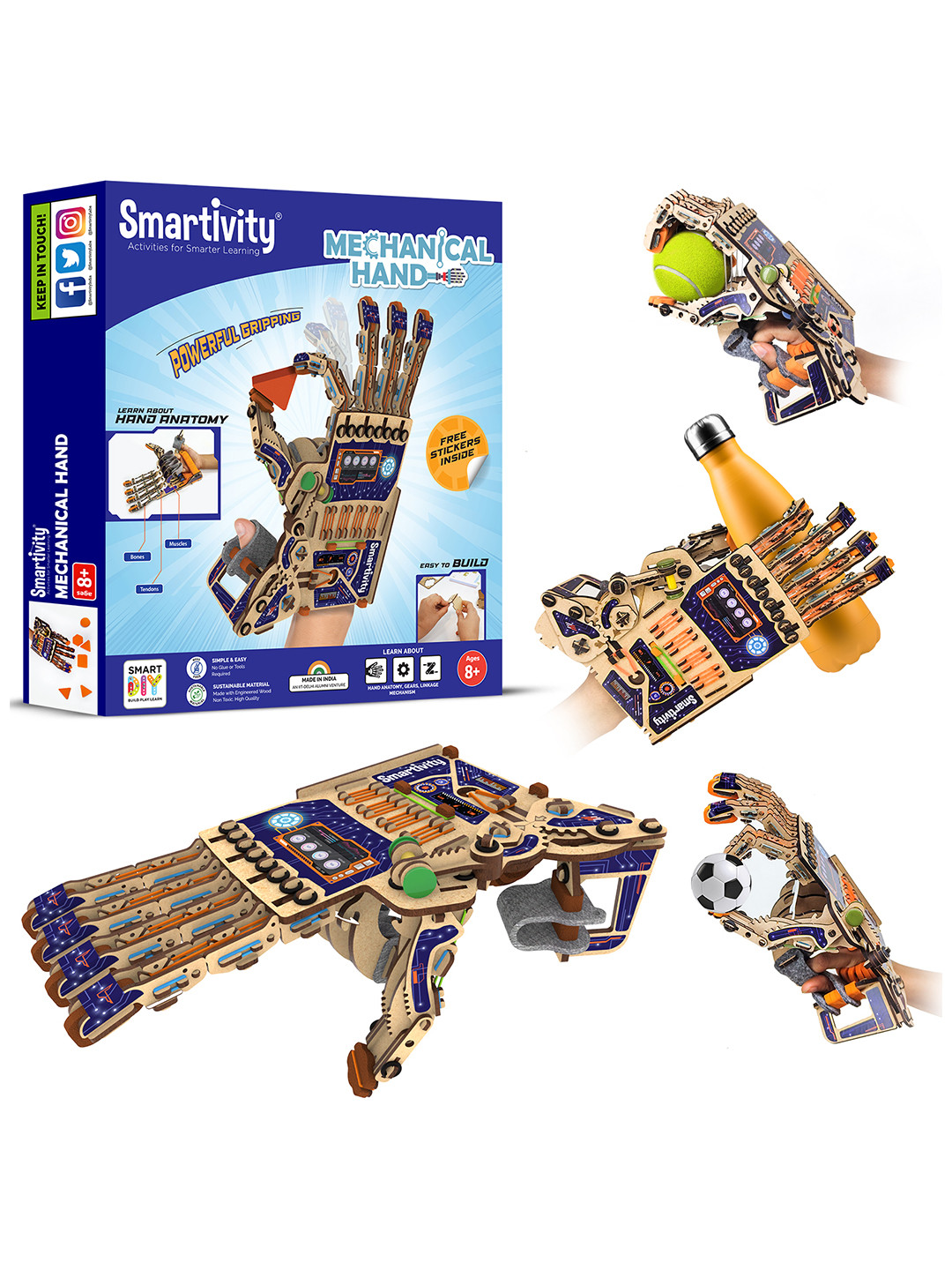 Buy Smartivity Robotic Mechanical Hand - Learning And Development Toys ...