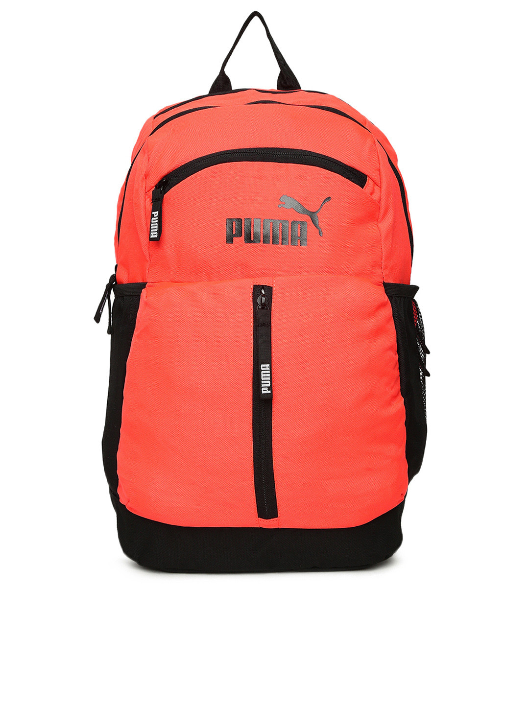 Buy Puma Unisex Orange Brand Logo Backpack - Backpacks for Unisex ...