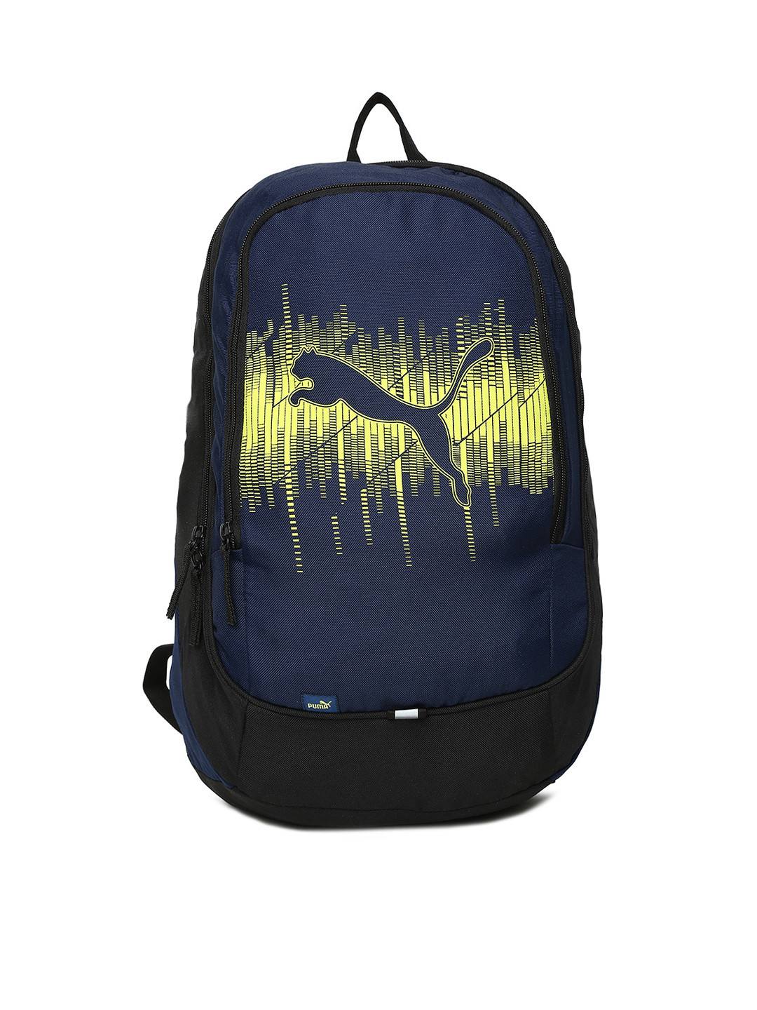 Buy Puma Unisex Navy Blue Brand Logo Form Backpack - Backpacks for ...