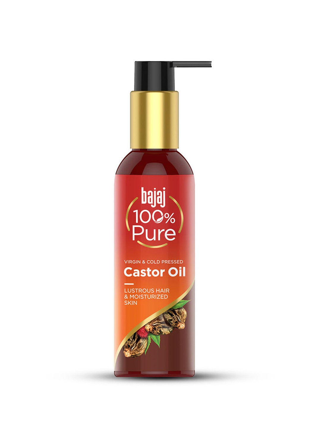 Buy BAJAJ CONSUMER CARE 100% Pure Virgin & Cold Pressed Castor Oil For ...