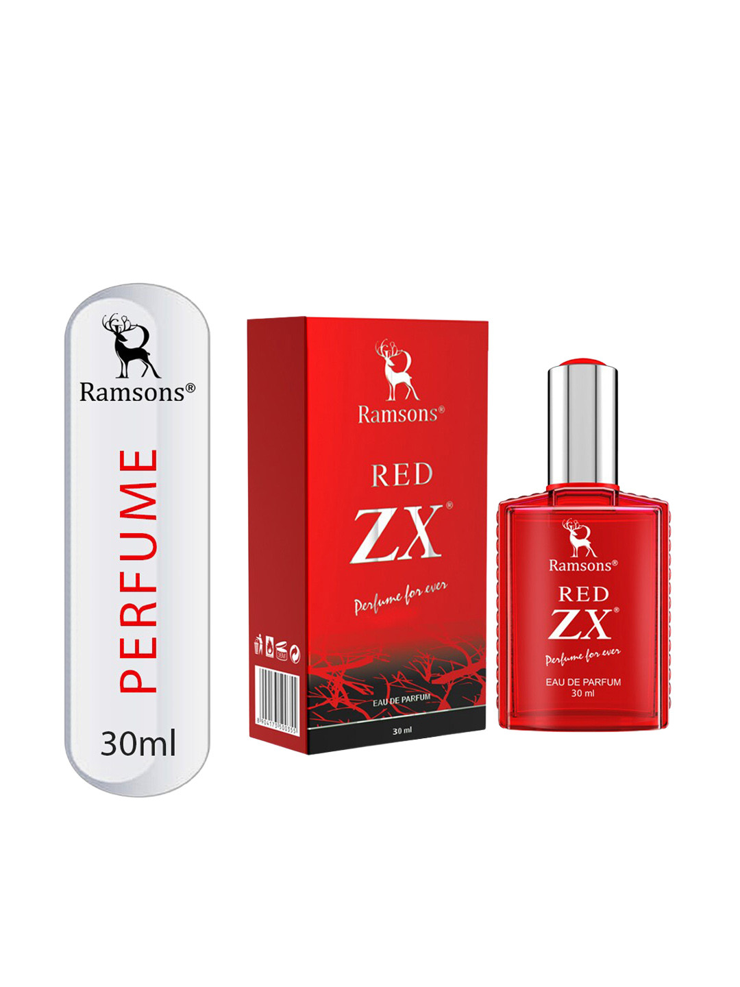 Buy Ramsons Red ZX Long Lasting Eau De Parfum 30ml - Perfume for Unisex ...