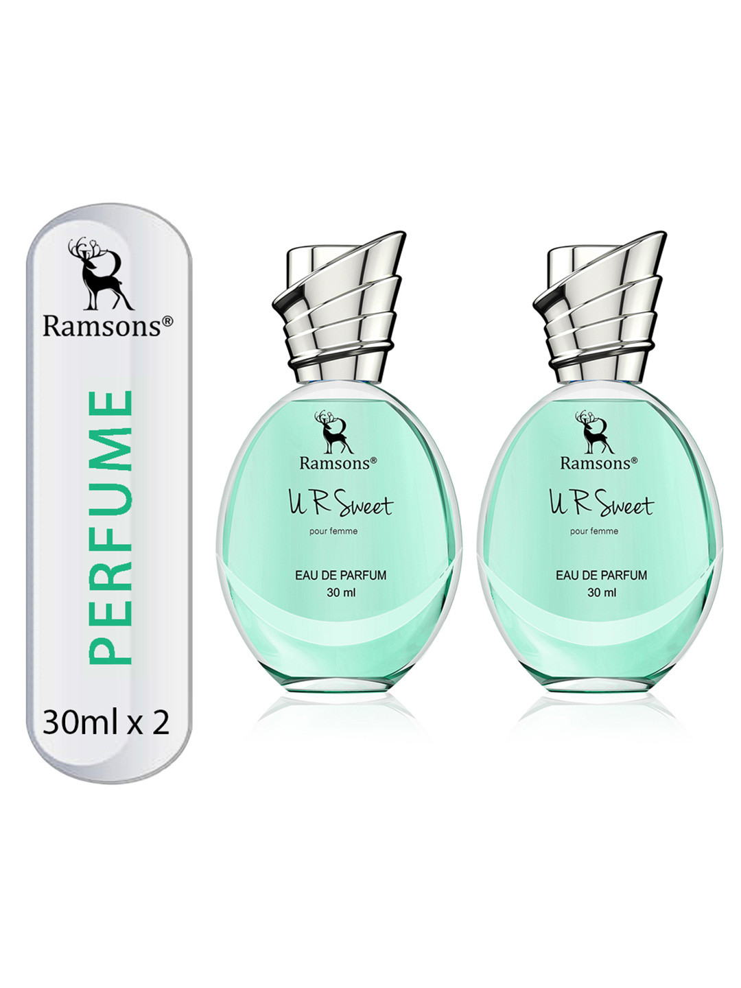 Buy Ramsons Set Of 2 U R Sweet Long Lasting Eau De Parfum 30 Ml Each ...