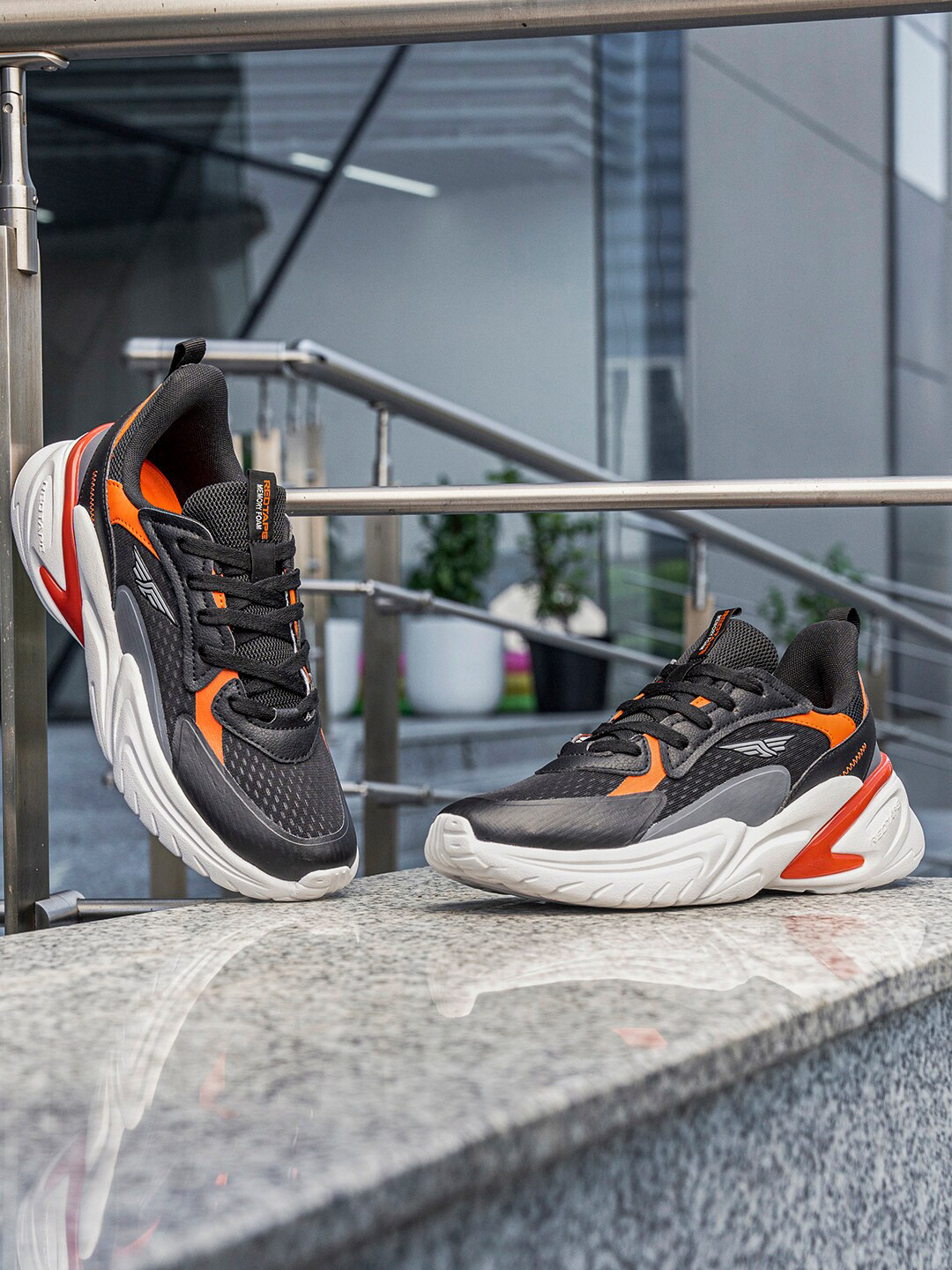 Buy Red Tape Men Comfortable & Slip Resistant Mesh Walking Shoes ...