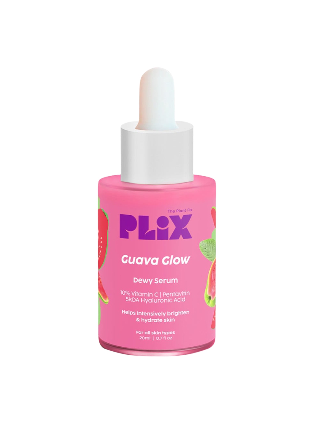 Buy Plix The Plant Fix 10 Vit C Guava Face Serum For Skin Brightening And Even Tone 20ml Face