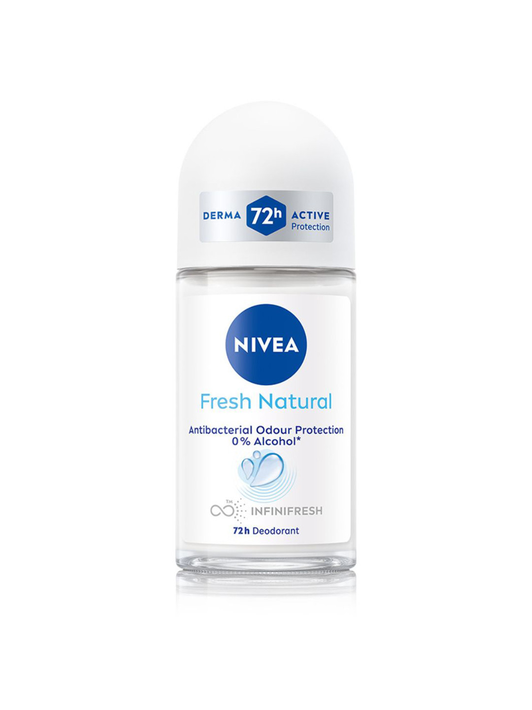 Buy Nivea Women Fresh Natural Anti Perspirant Roll On Deodorant With 48h Protection 50ml - Roll ...