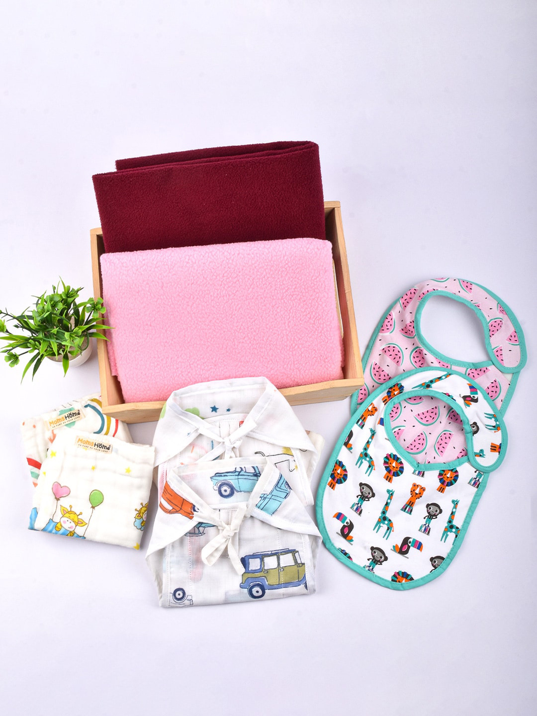 Buy Moms Home Kids Set Of 8 Baby Care Products - Diapers for Unisex ...